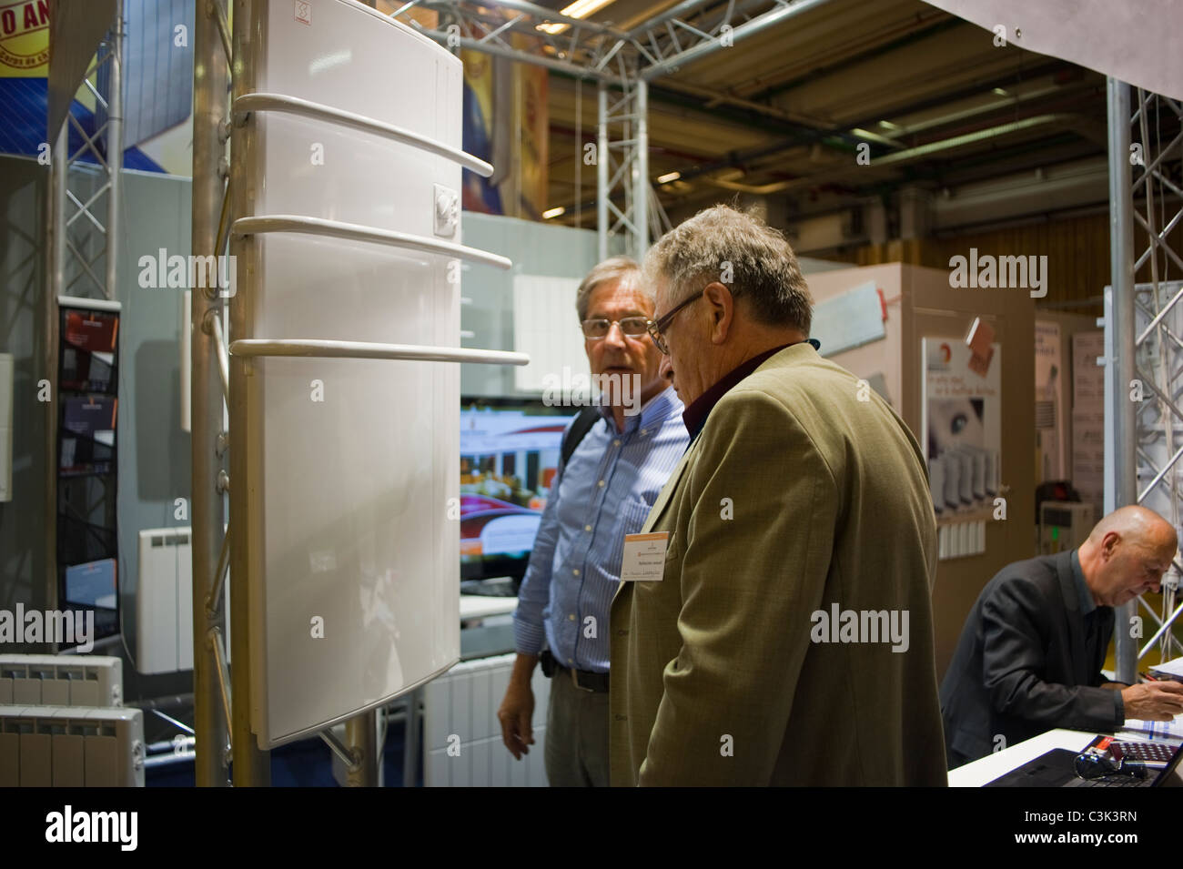 Paris, France, People Visiting Industrial Trade Show, "Foire de Paris ...