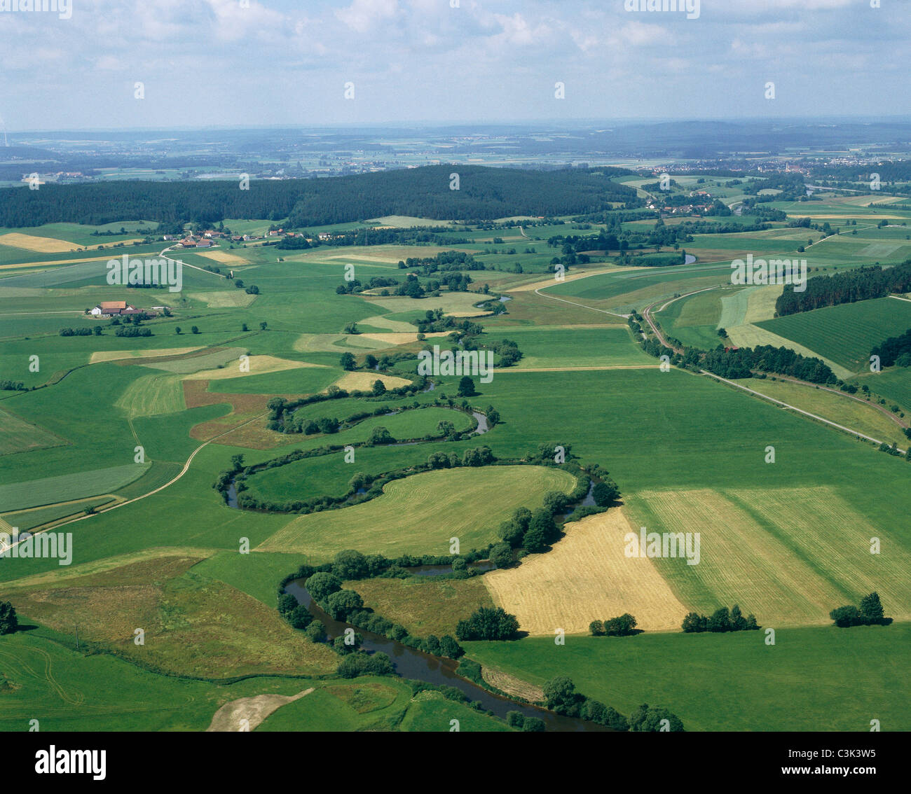 Germany, Bavaria, Cham, View of landscape Stock Photo - Alamy