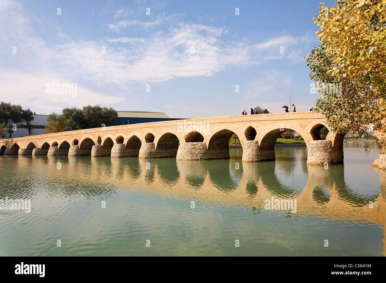 Shahrestan bridge in Isfahan, Iran Stock Photo - Alamy