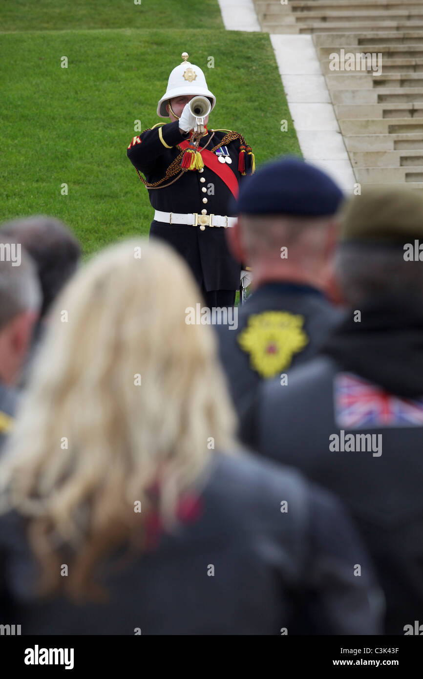 Royal British Legion Riders Branch motorcyclists attend a remembrance ...