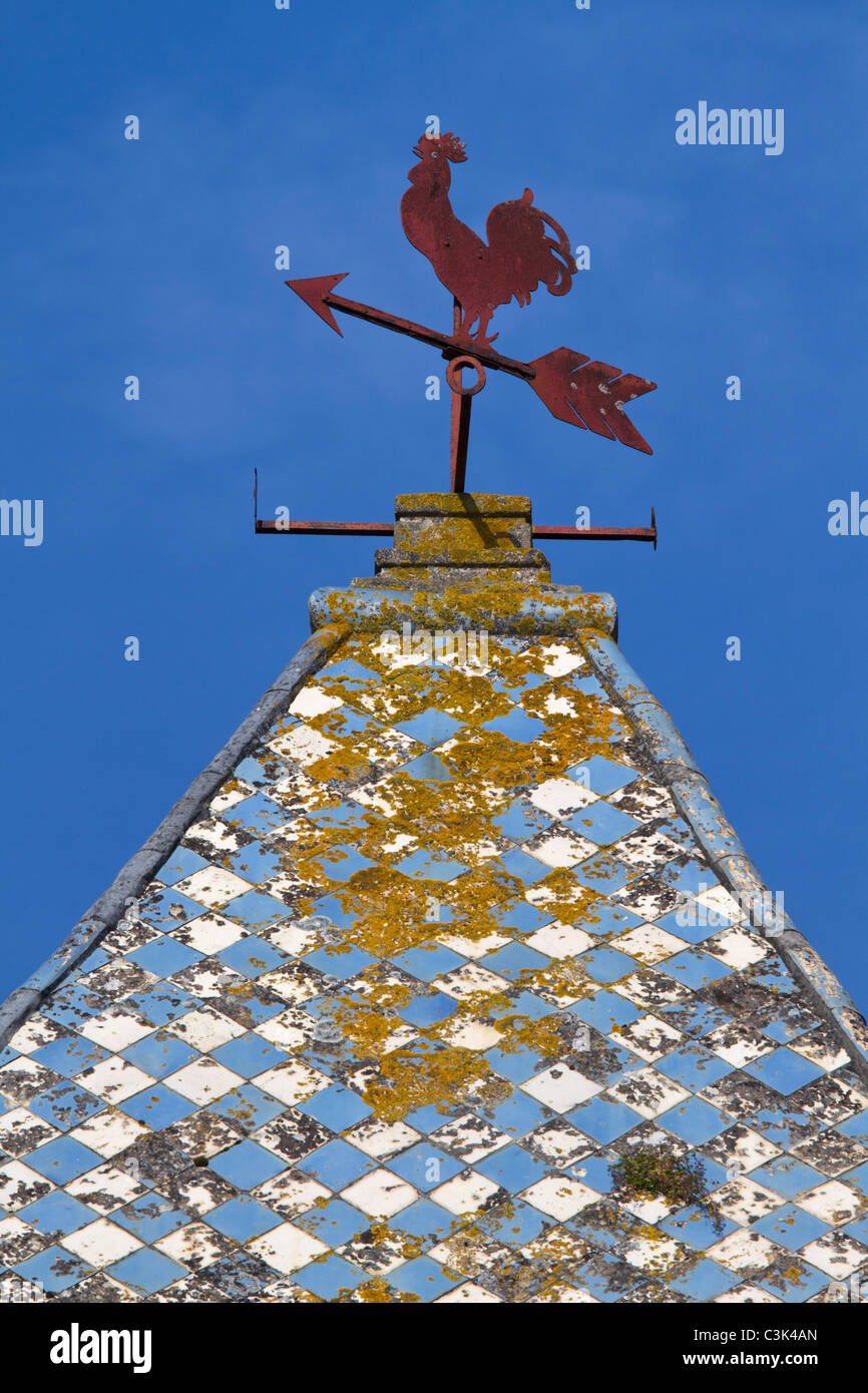 Traditional copper weather vane Stock Photo - Alamy