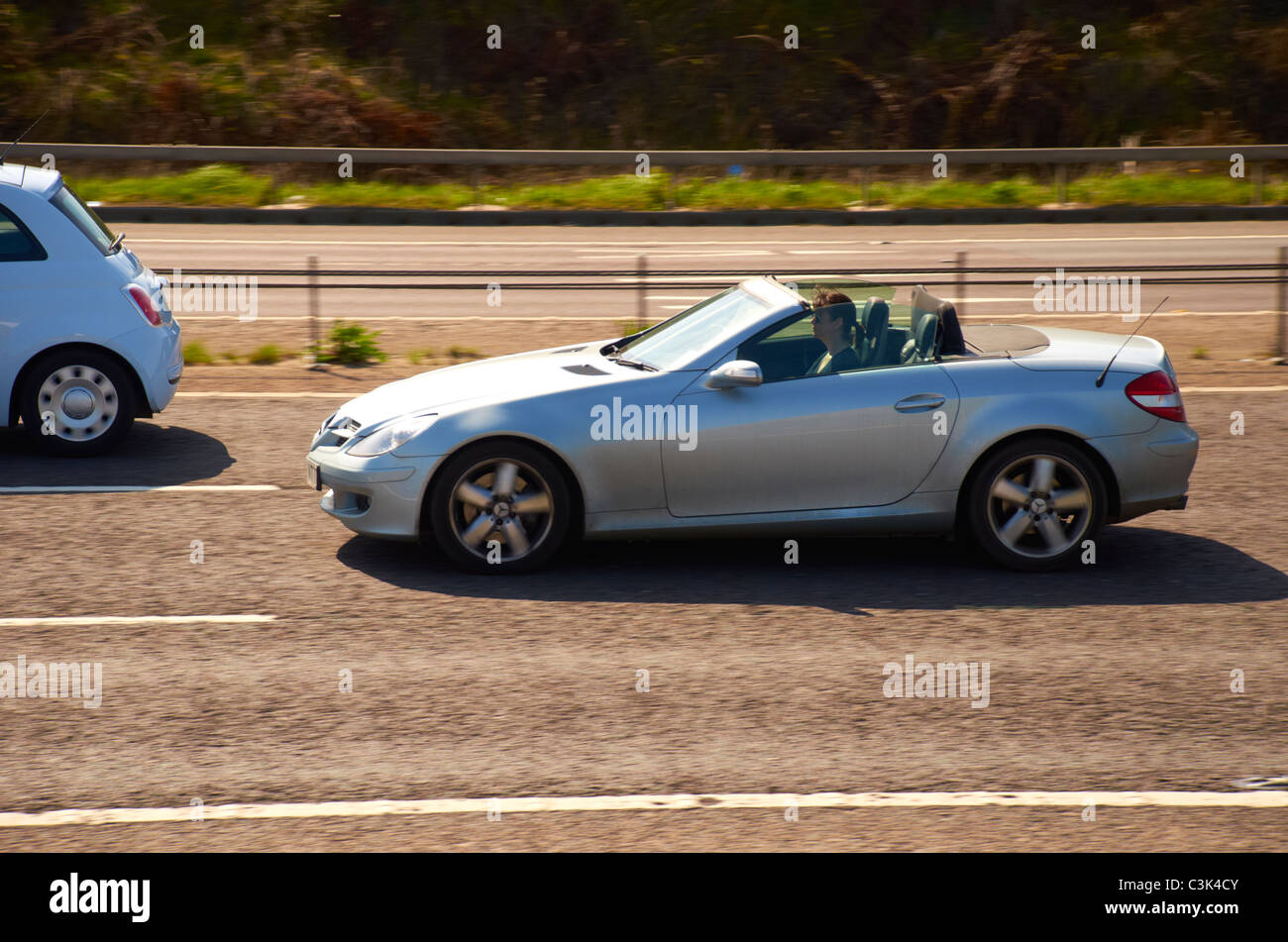 Mercedes open top car hi-res stock photography and images - Alamy
