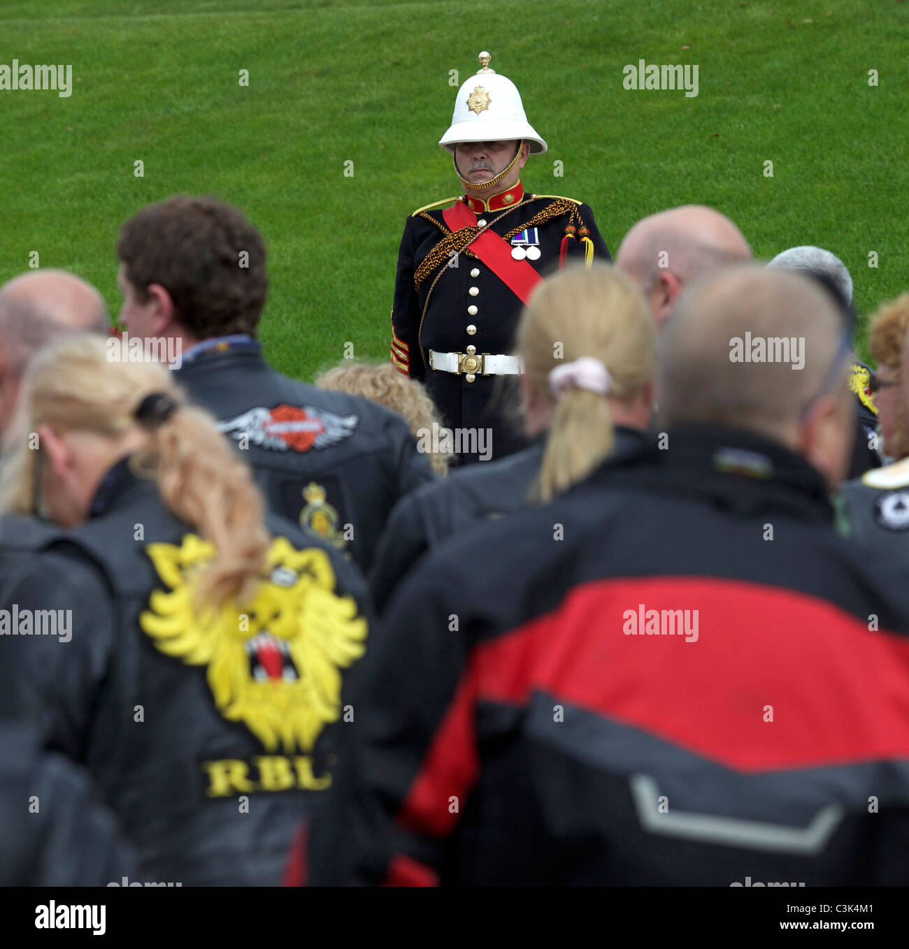 Royal british legion event national memorial arboretum hi-res stock ...