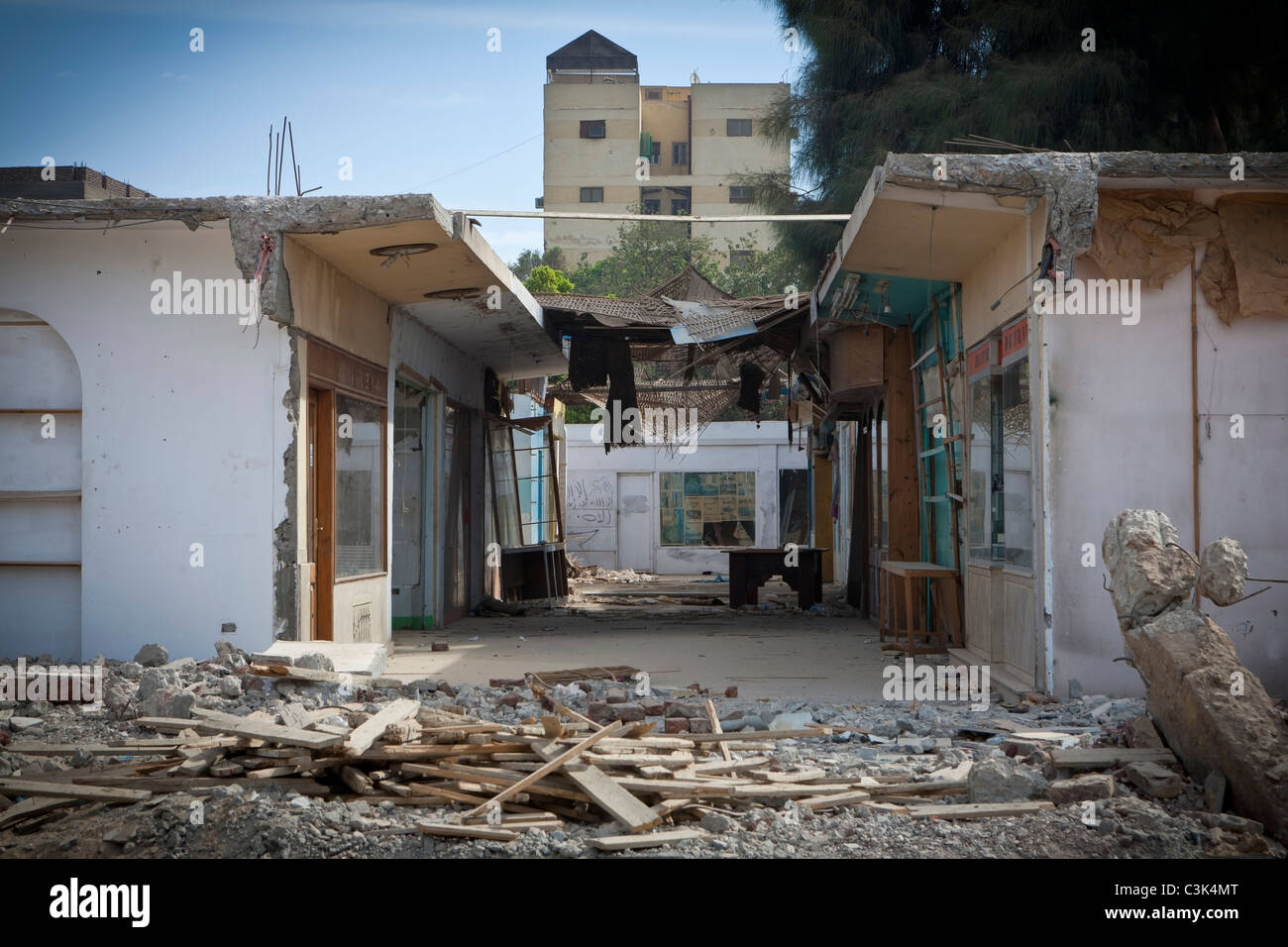 Renovations and modernisation work being carried out on the Corniche el ...