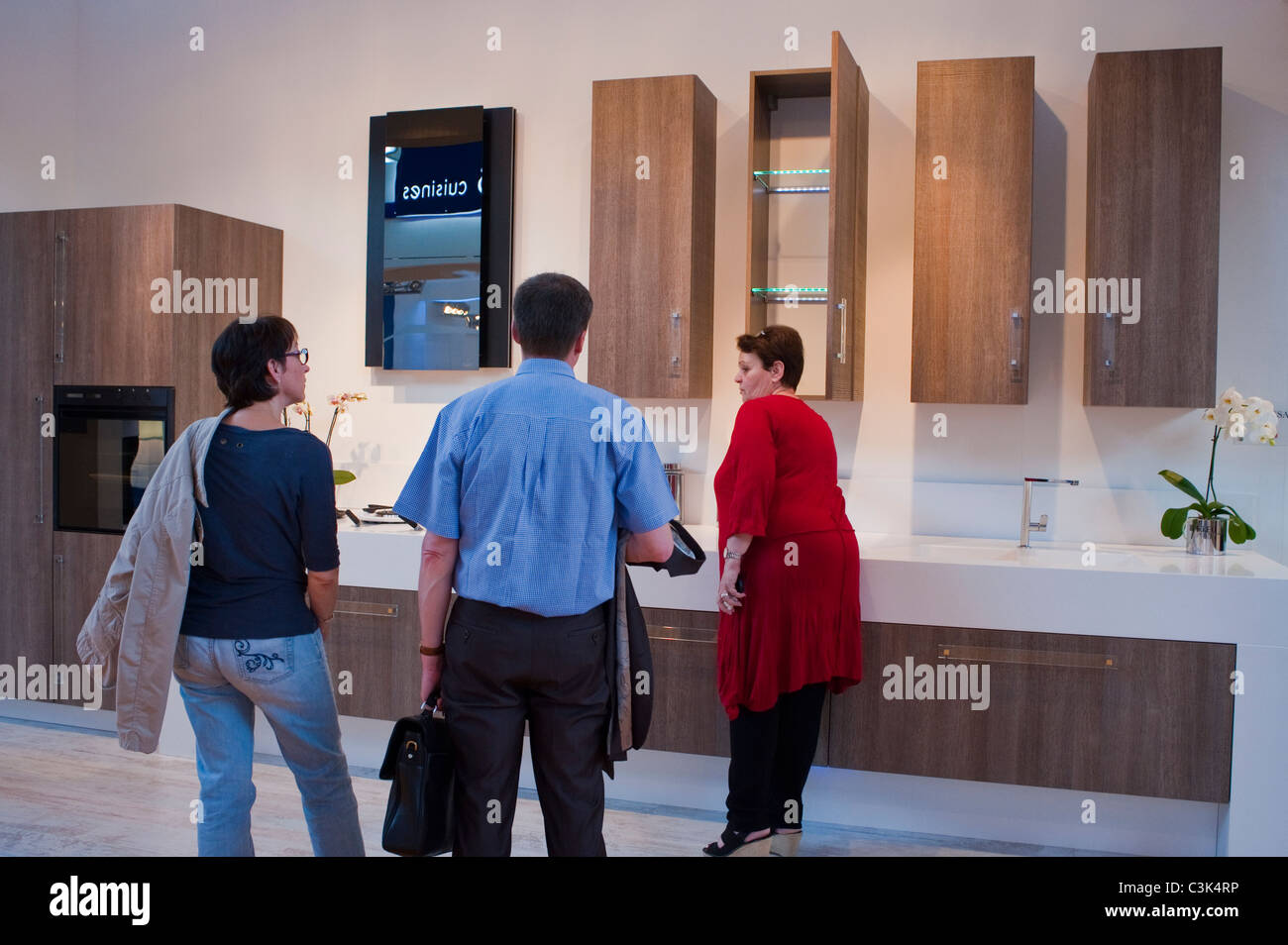 Kitchen industrial trade show hi-res stock photography and images - Alamy