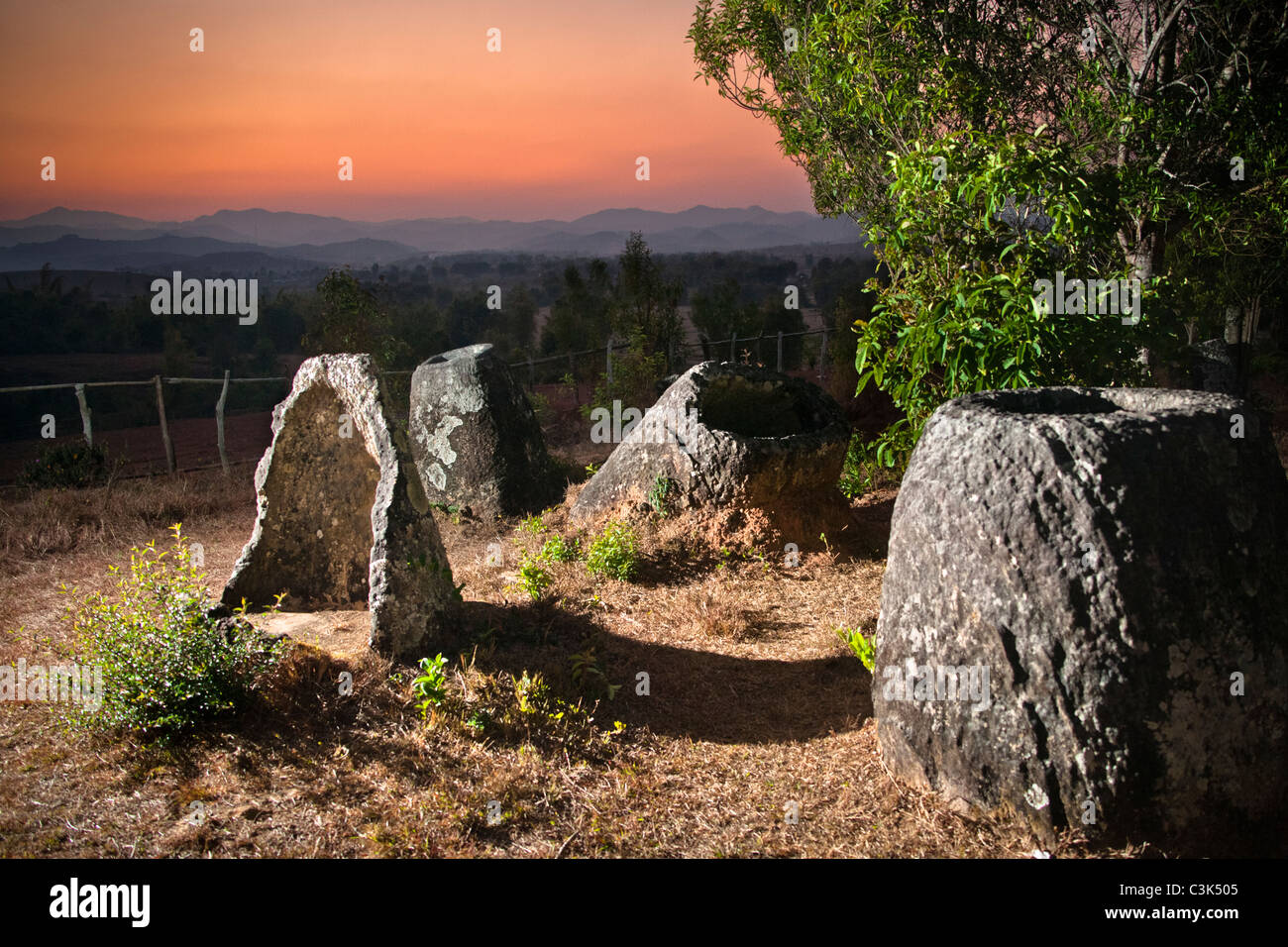 Plain of jars field hi-res stock photography and images - Alamy