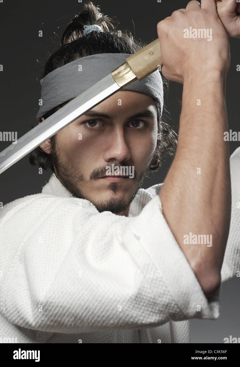 Samurai sword close up hi-res stock photography and images - Alamy