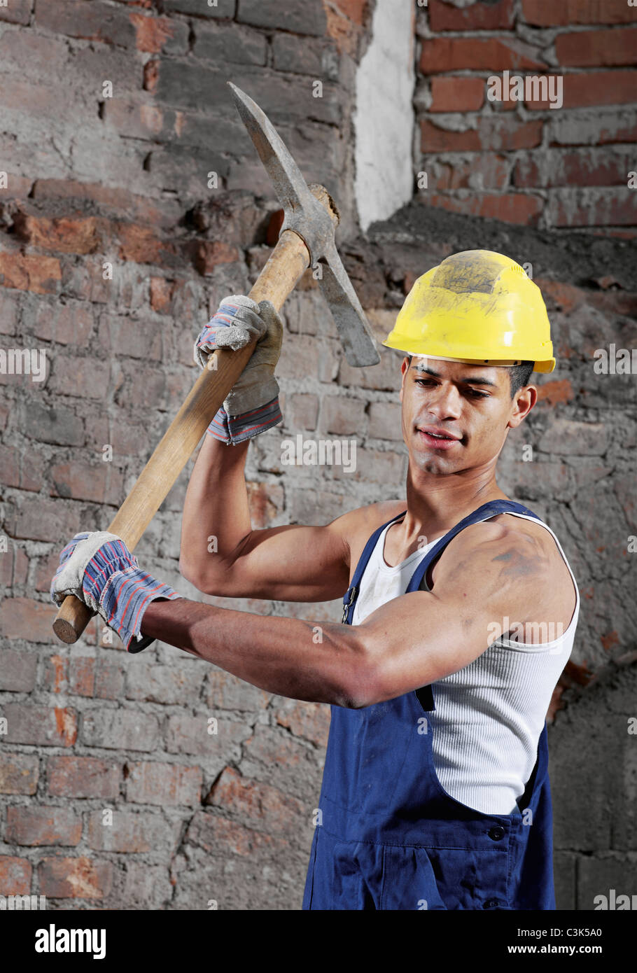 Pick Axe Man High Resolution Stock Photography and Images - Alamy