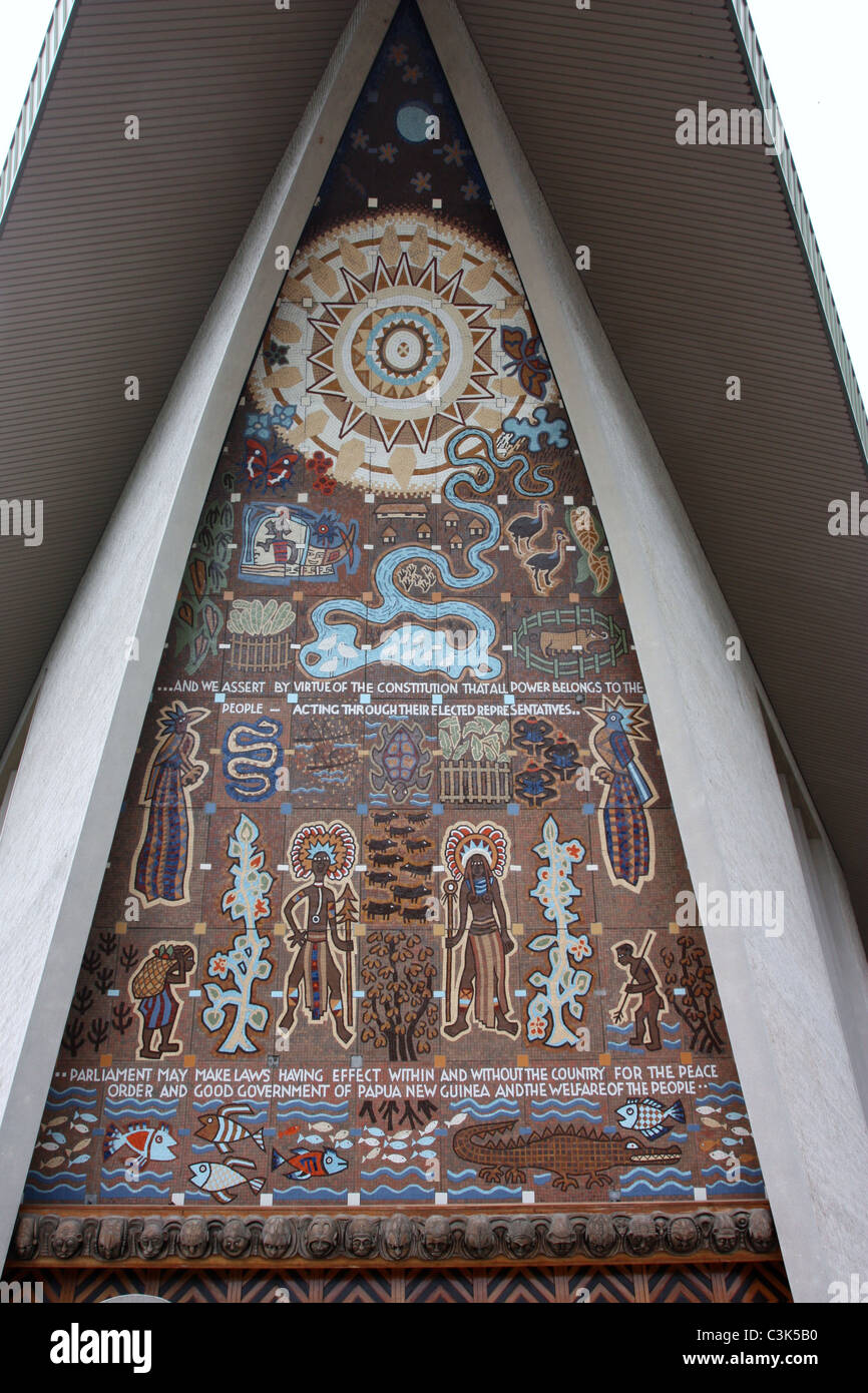 Papua new guinea parliament house hi-res stock photography and images ...