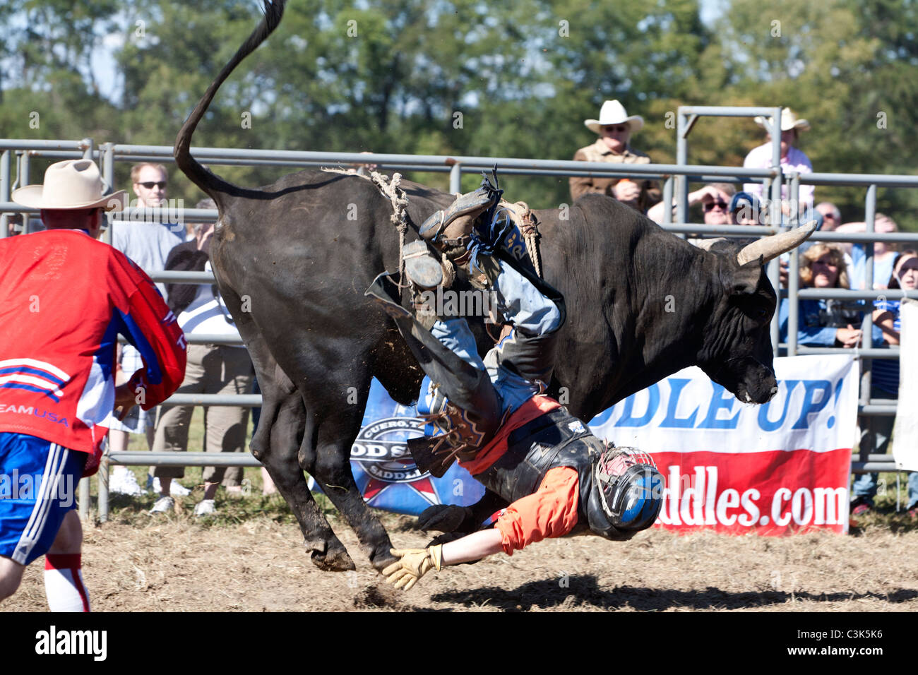 Rodeo bull danger hi-res stock photography and images - Alamy