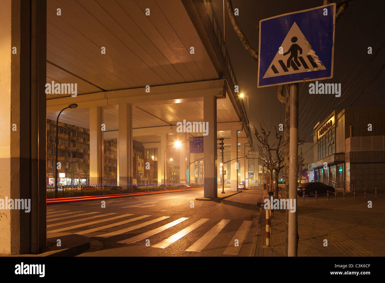 Shanghai city roads hi-res stock photography and images - Alamy