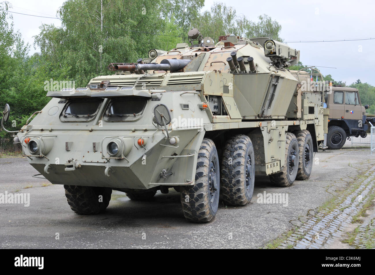 Multi Wheeled at the Tank museum at Lesany Stock Photo - Alamy