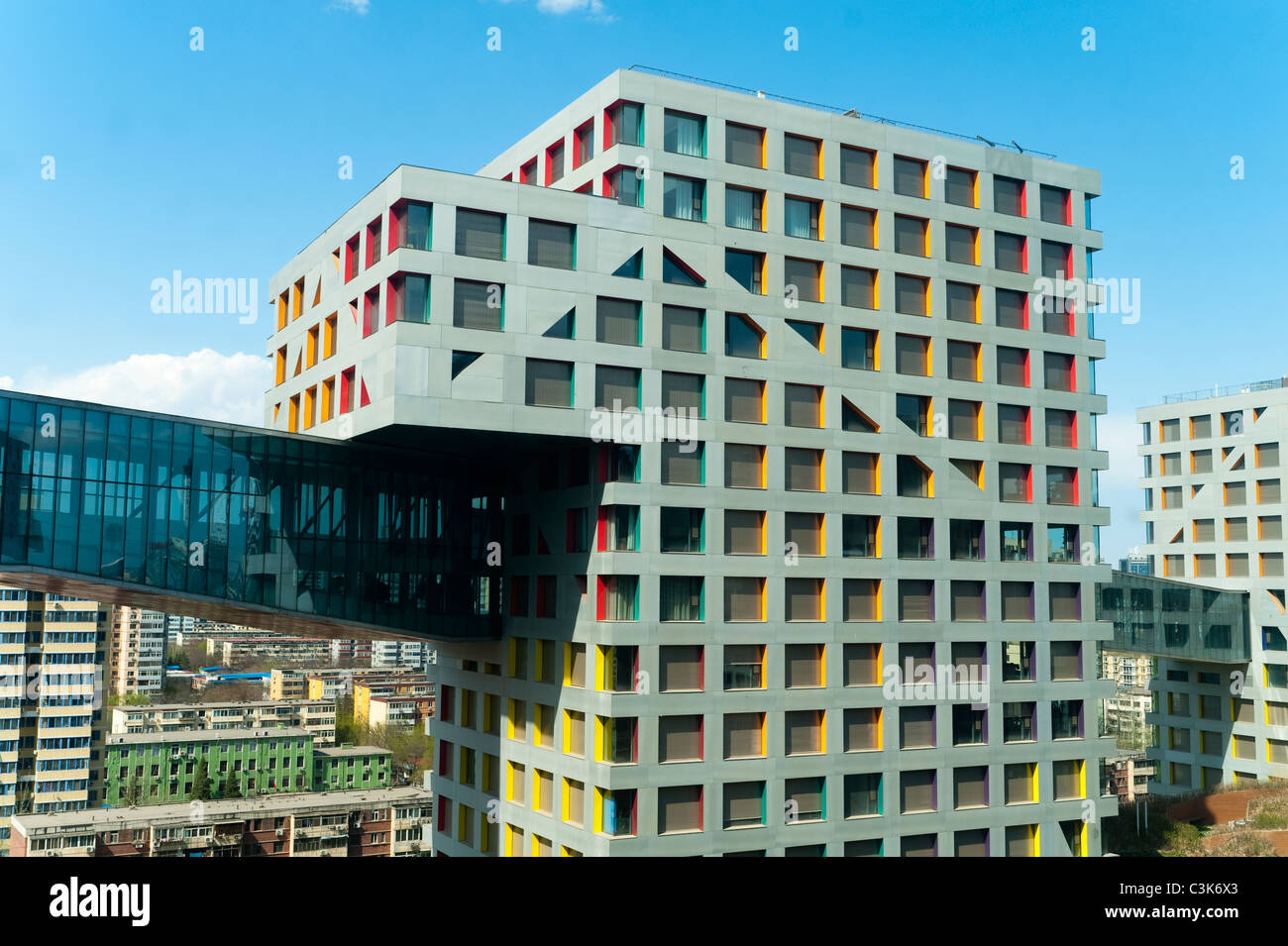 Moma Linked Hybrid complex by architect Steven Holl, 2009, Dongzhimen ...