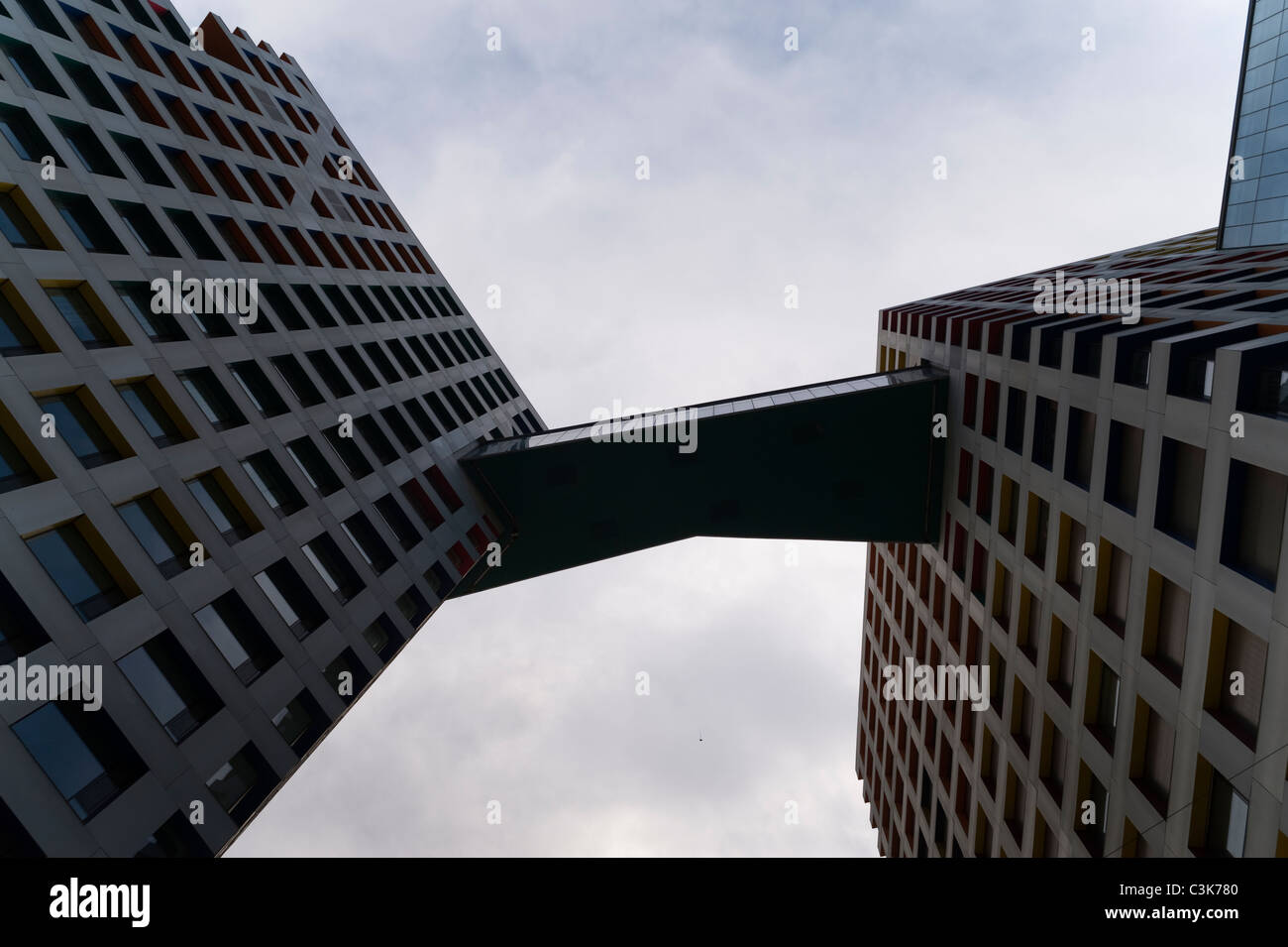 Moma Linked Hybrid complex by architect Steven Holl, 2009, Dongzhimen ...