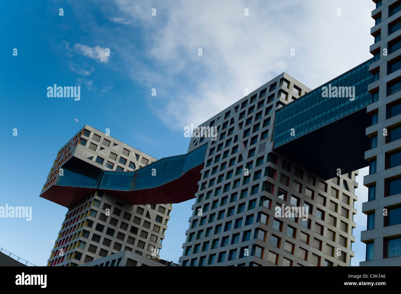 Moma Linked Hybrid complex by architect Steven Holl, 2009, Dongzhimen ...