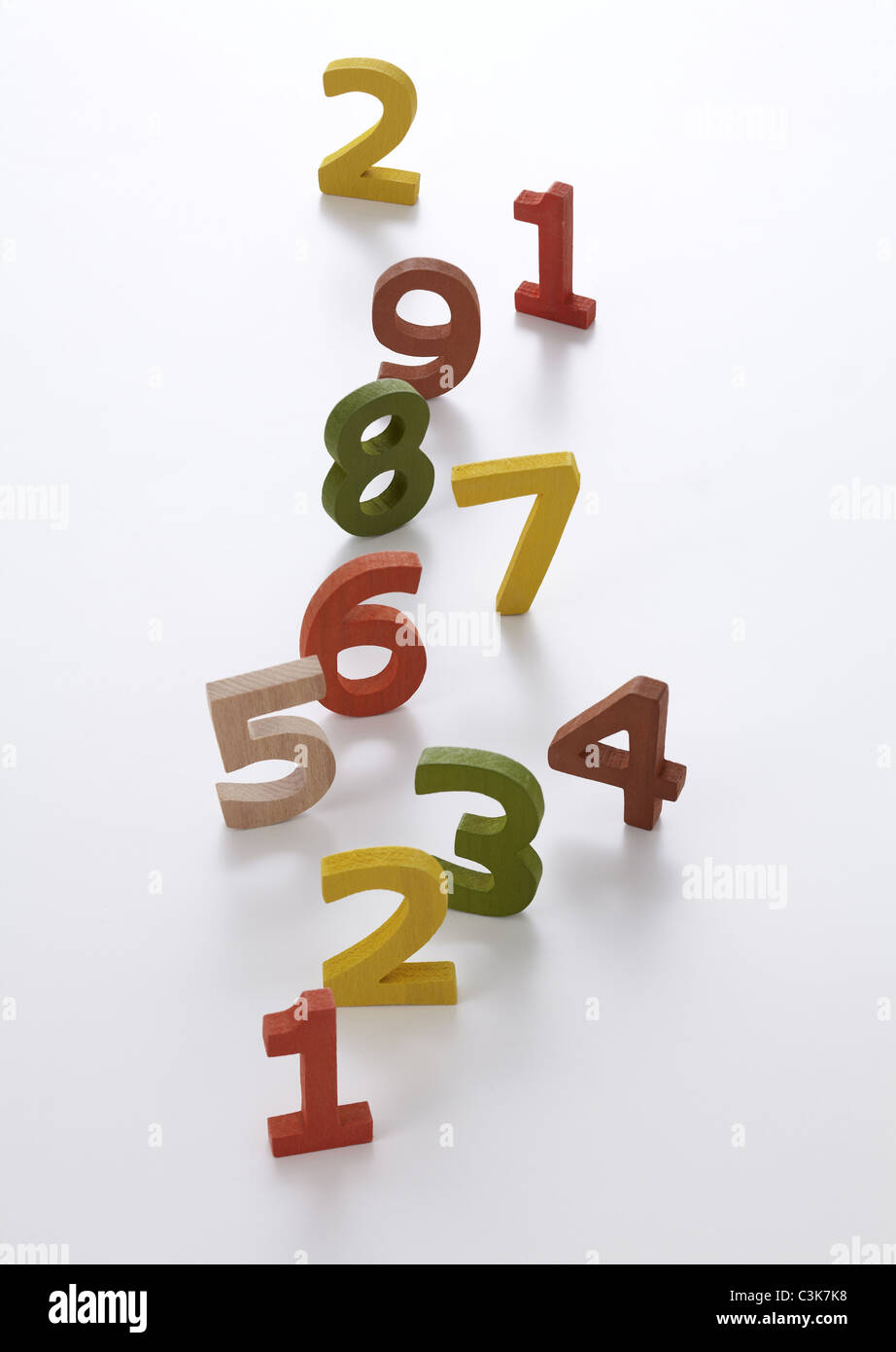 Number toys hi-res stock photography and images - Alamy
