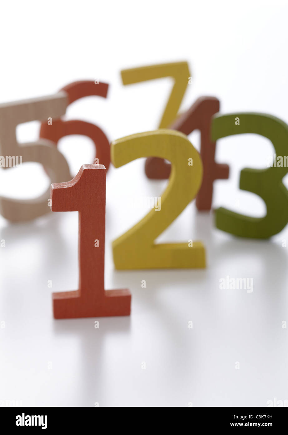 Number toys hi-res stock photography and images - Alamy