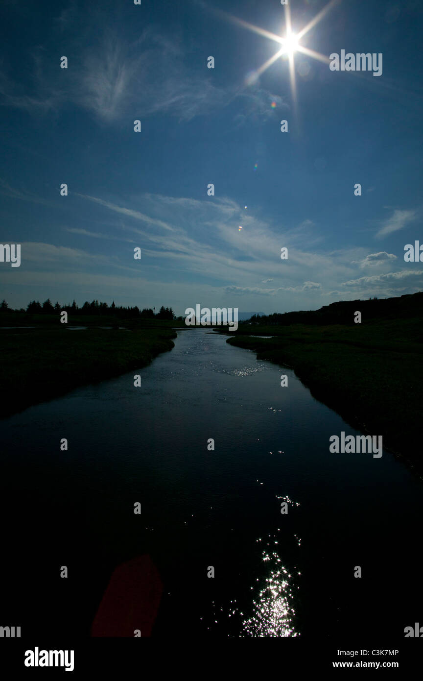 sun sparkles on water Stock Photo - Alamy