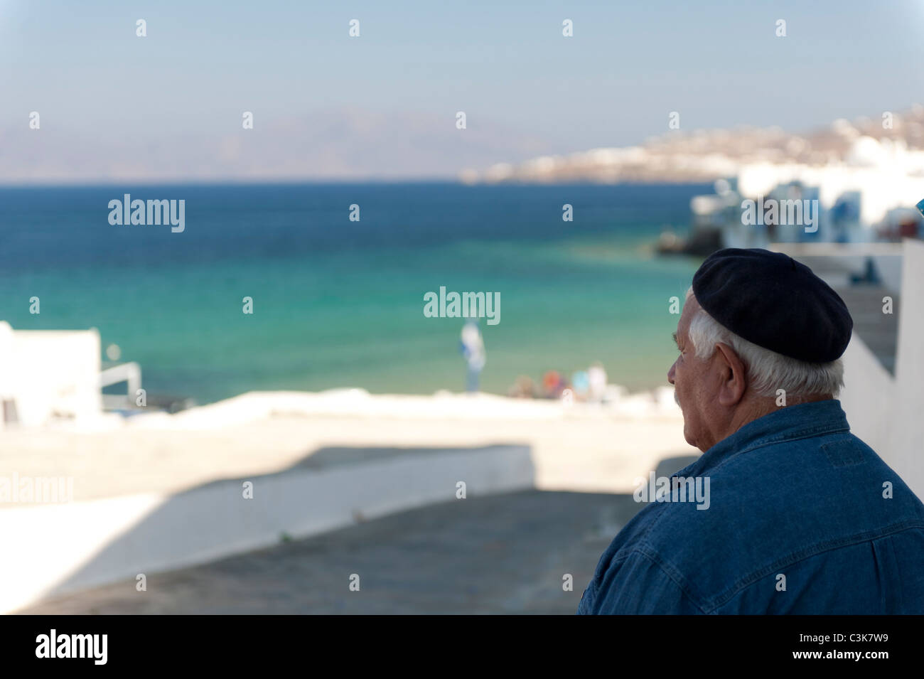 Old greek man hi-res stock photography and images - Alamy