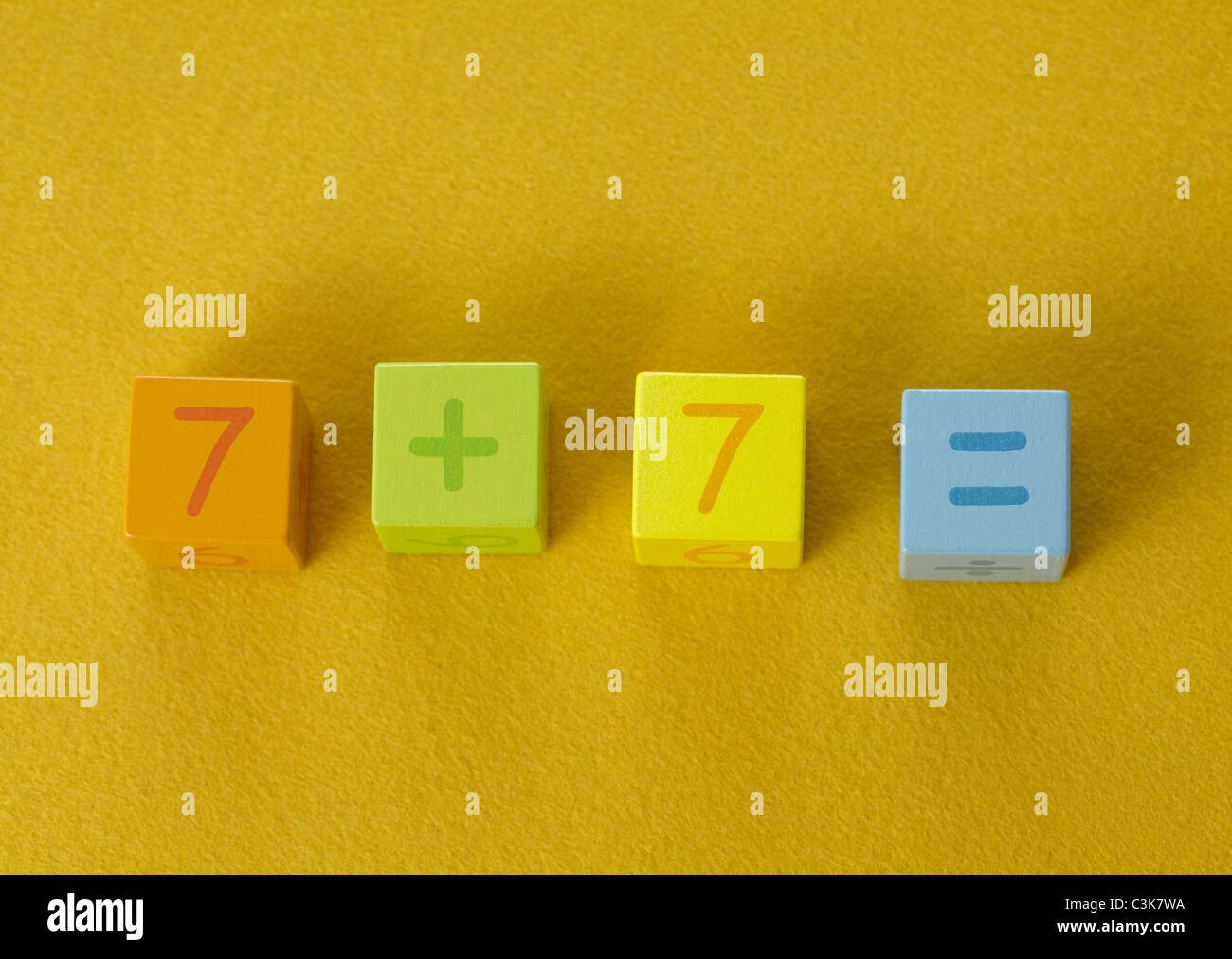 Number blocks hi-res stock photography and images - Alamy