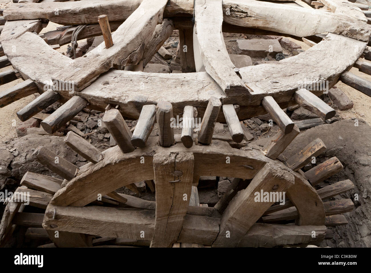 Water wheel in egypt hi-res stock photography and images - Alamy