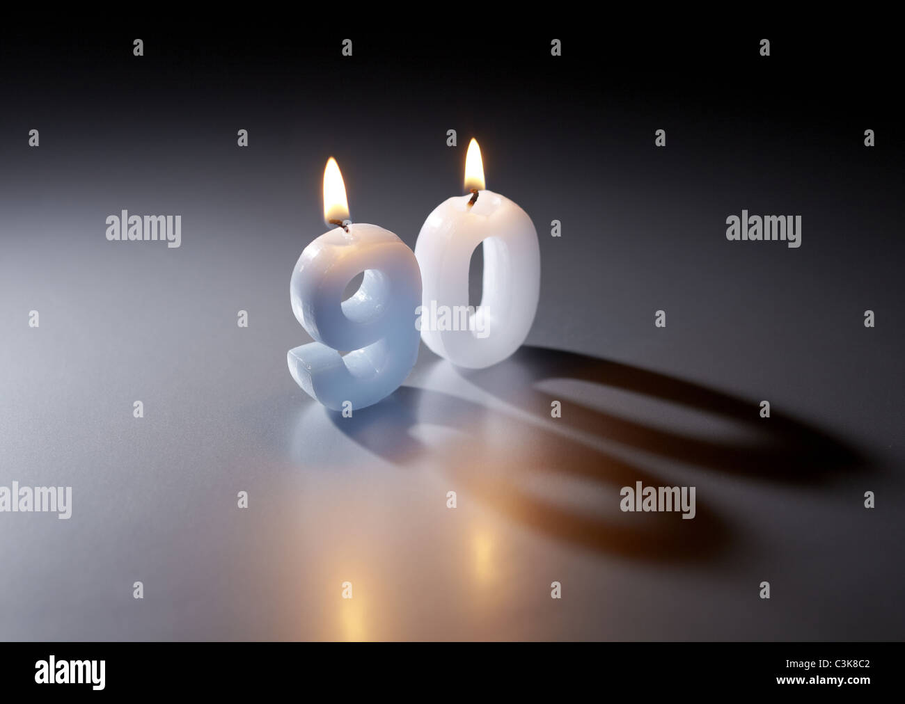 Number nine candle hi-res stock photography and images - Alamy