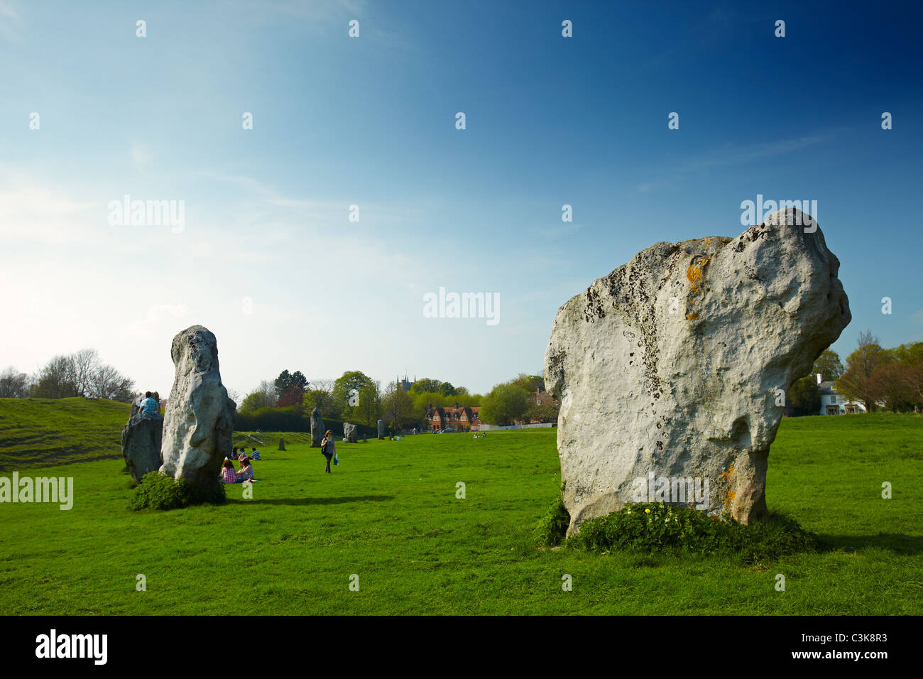 Avebury Stone Circle, Avebury, Wiltshire, England, UK Stock Photo - Alamy