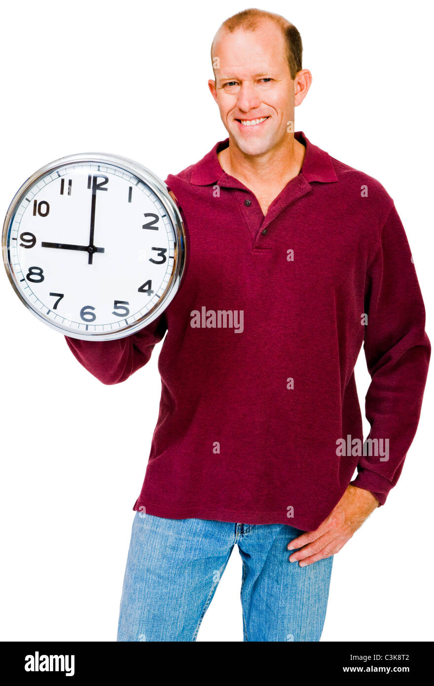 Showing a clock hi-res stock photography and images - Alamy