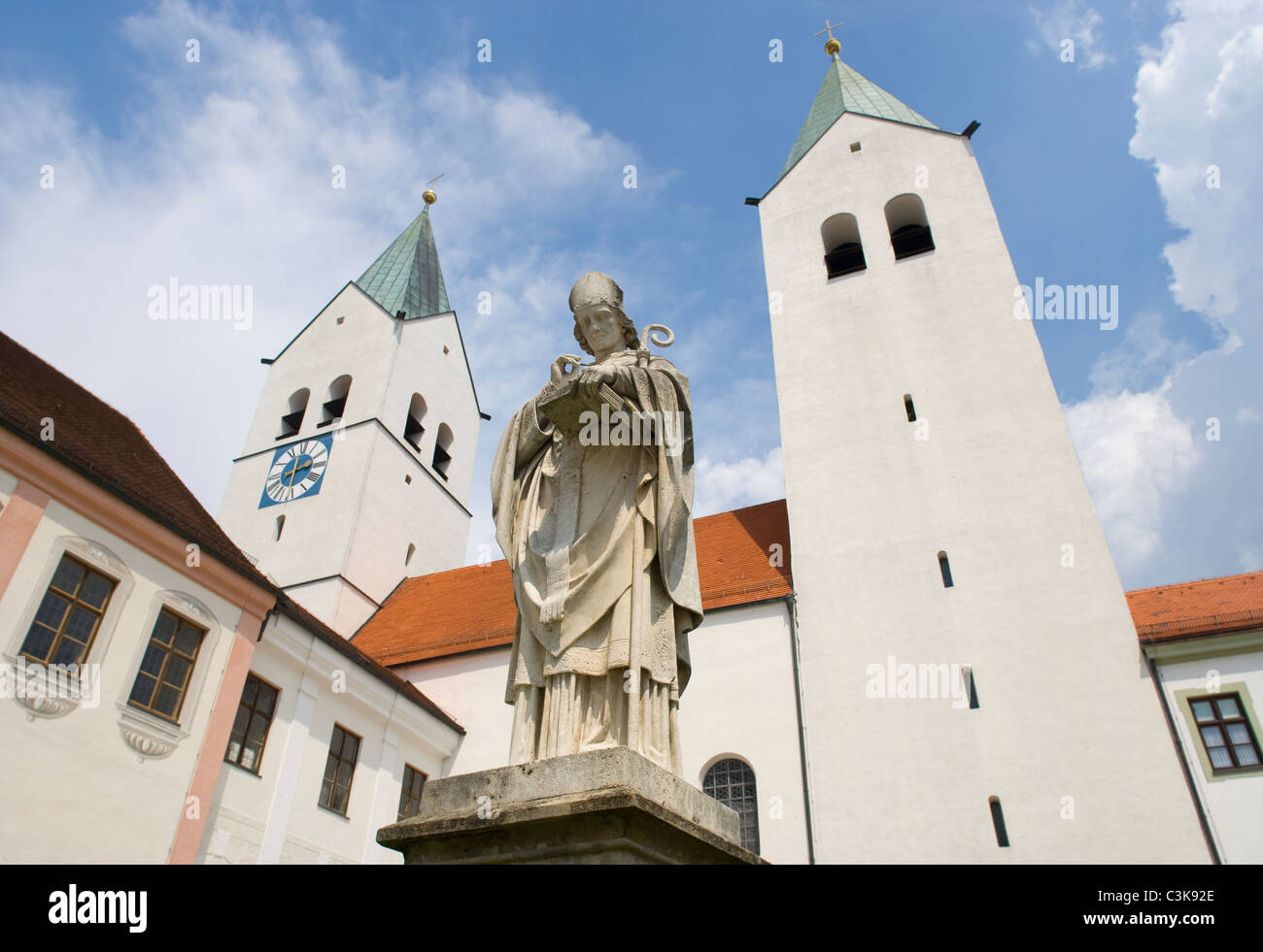 Cathedral of st mary and st korbinian hi-res stock photography and ...