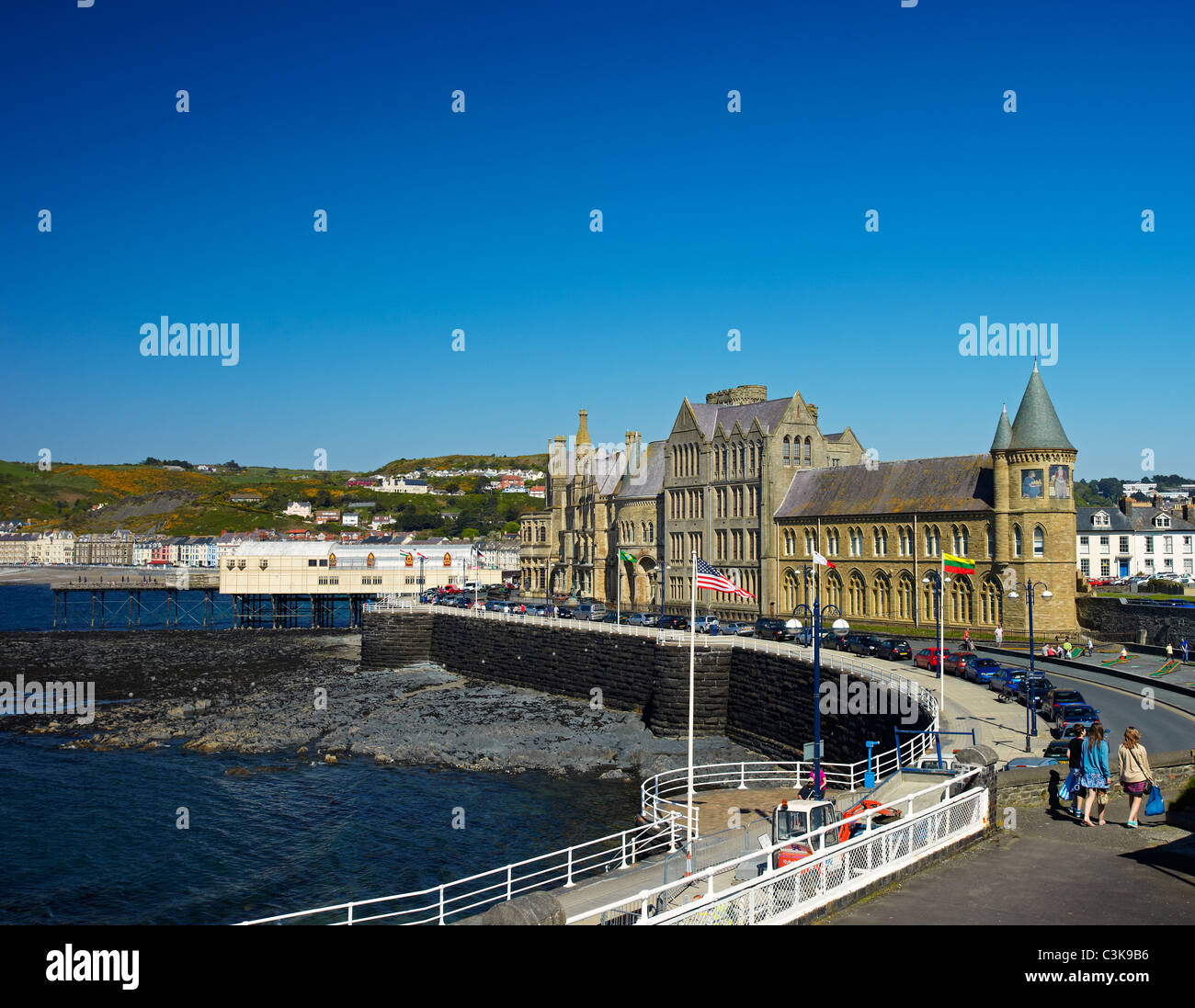 Aberystwyth, Ceredigion, Wales, UK Stock Photo - Alamy