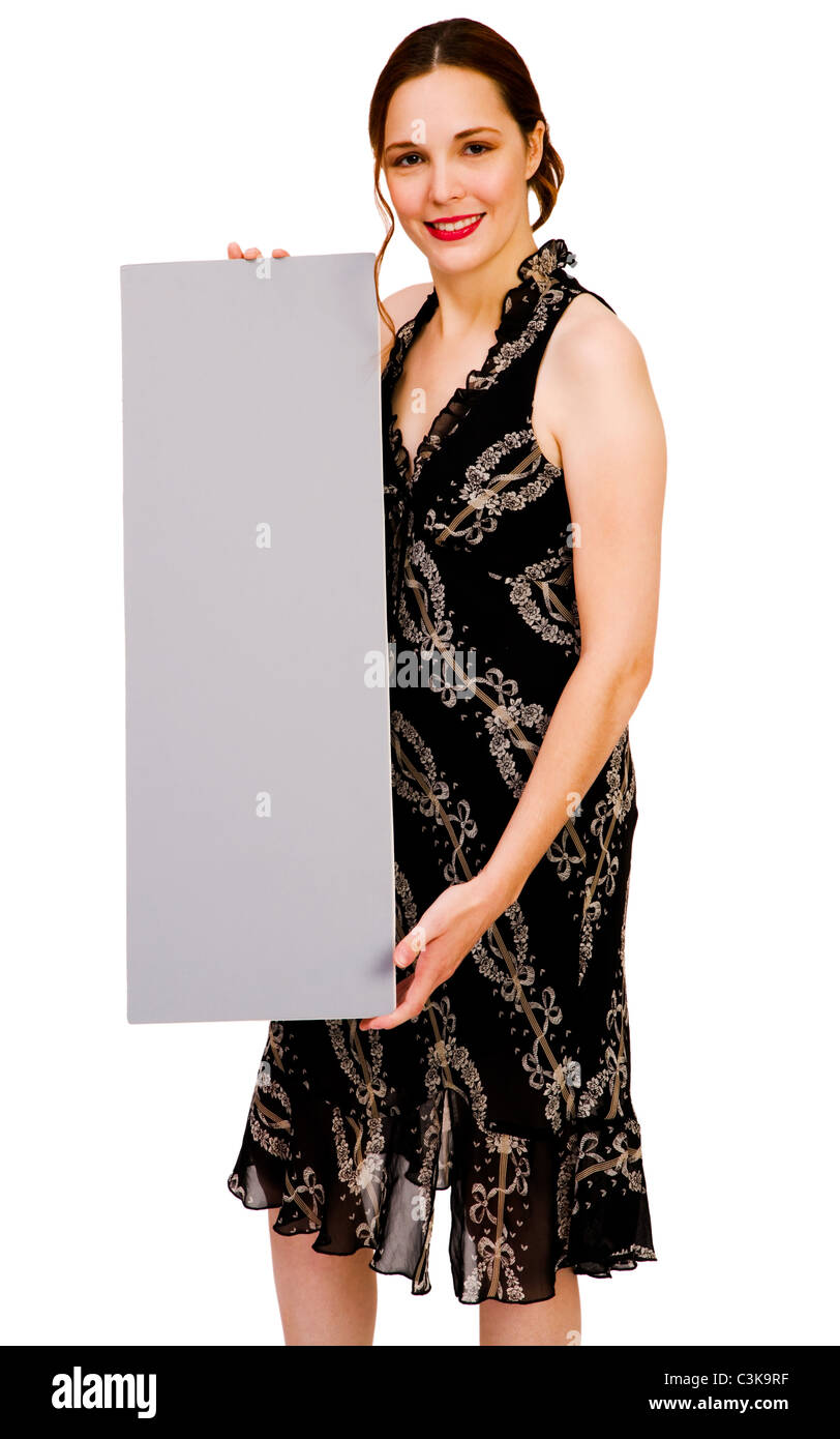 Empty placard hi-res stock photography and images - Alamy