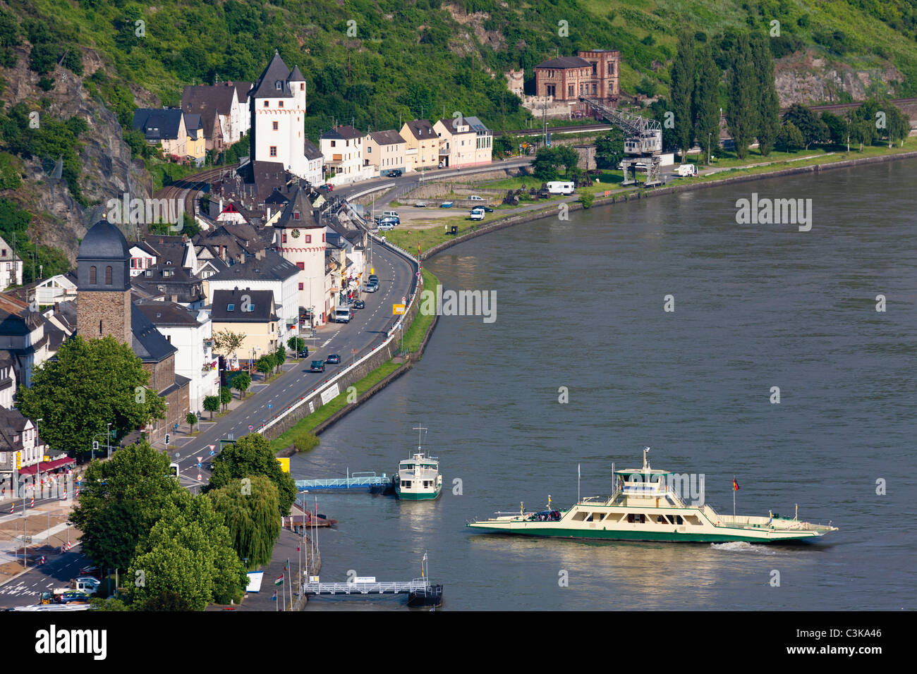 Europe, Germany, Rhineland-Palatinate, View of village Stock Photo - Alamy