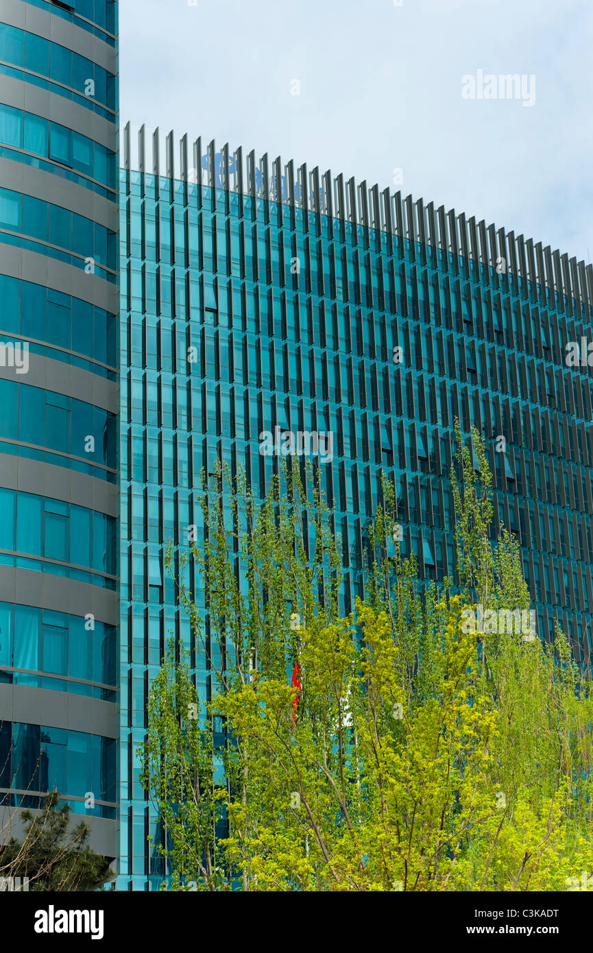Office buildings, 2010, Chaoyang District, Beijing, China, Asia Stock ...