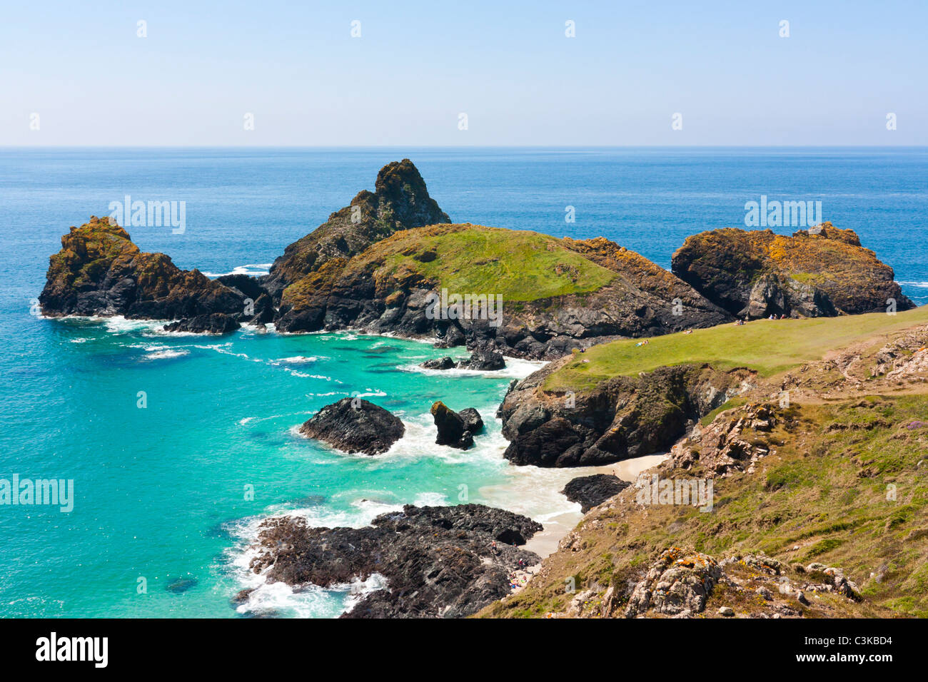 Kynance cove cornwall hi-res stock photography and images - Alamy