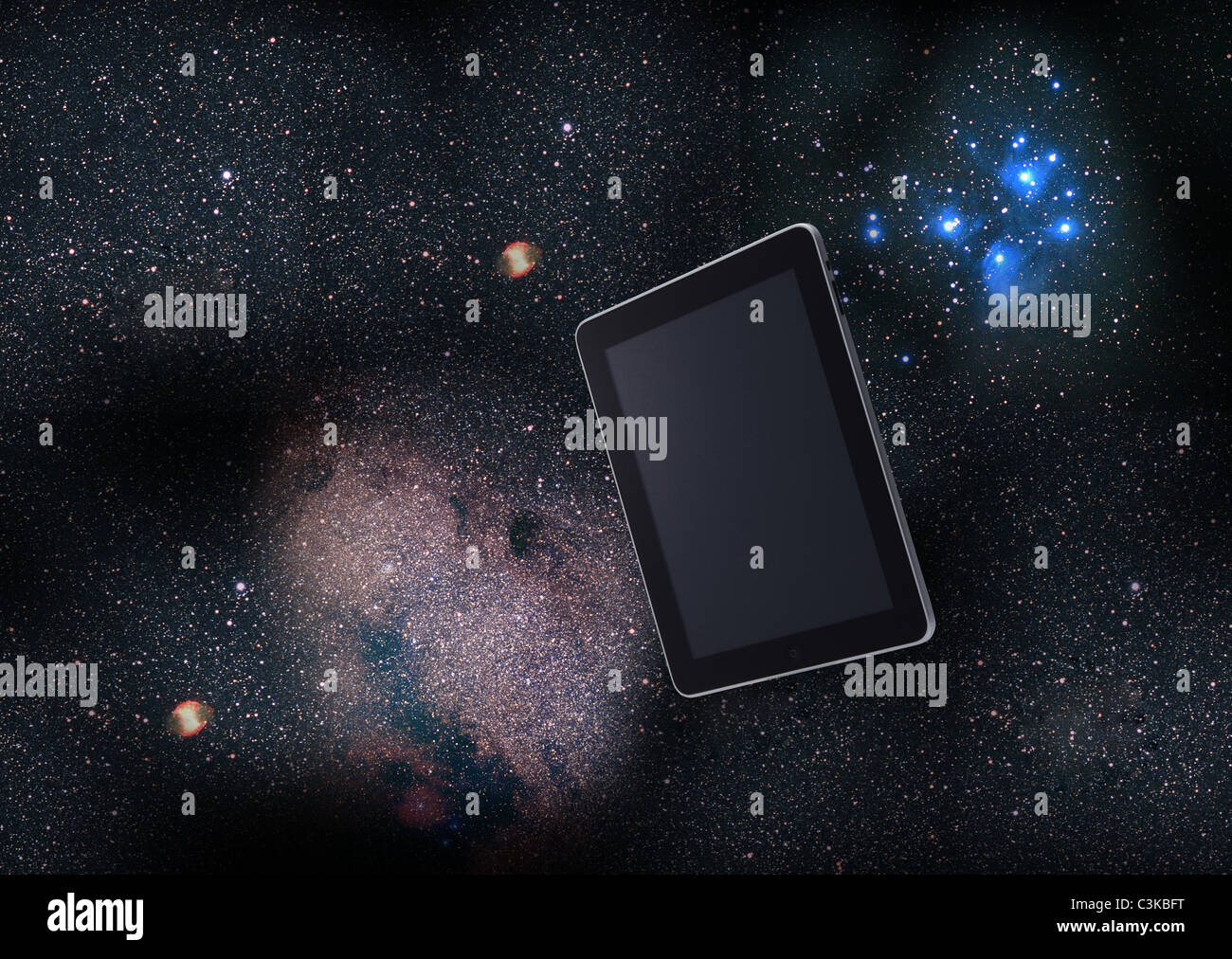 Galaxy tablet computer hi-res stock photography and images - Alamy