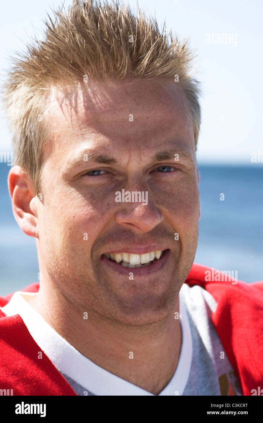 Portrait of a man, Sweden Stock Photo - Alamy