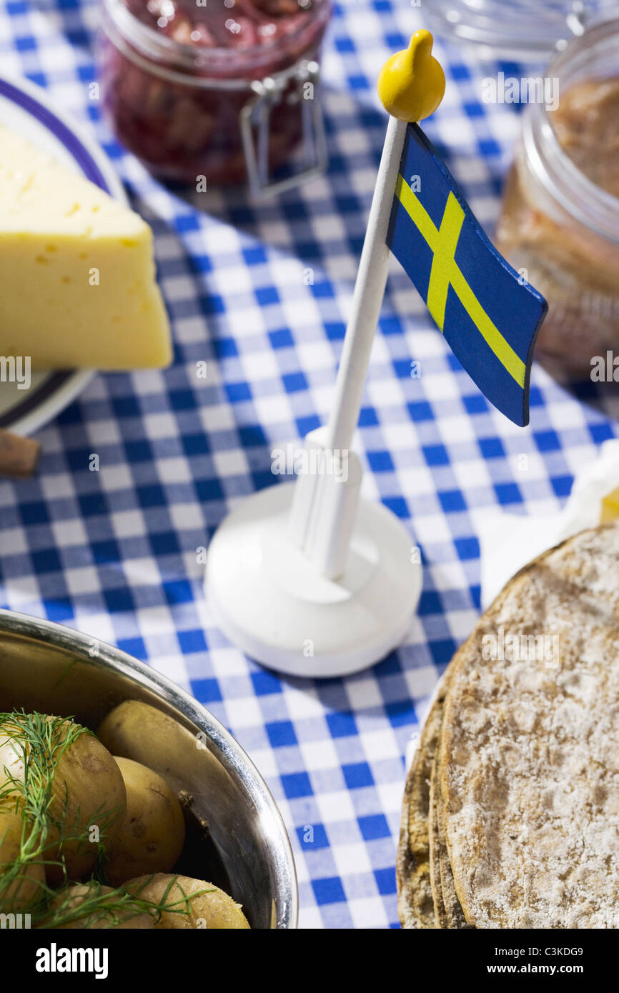 Midsummer party, Sweden Stock Photo - Alamy