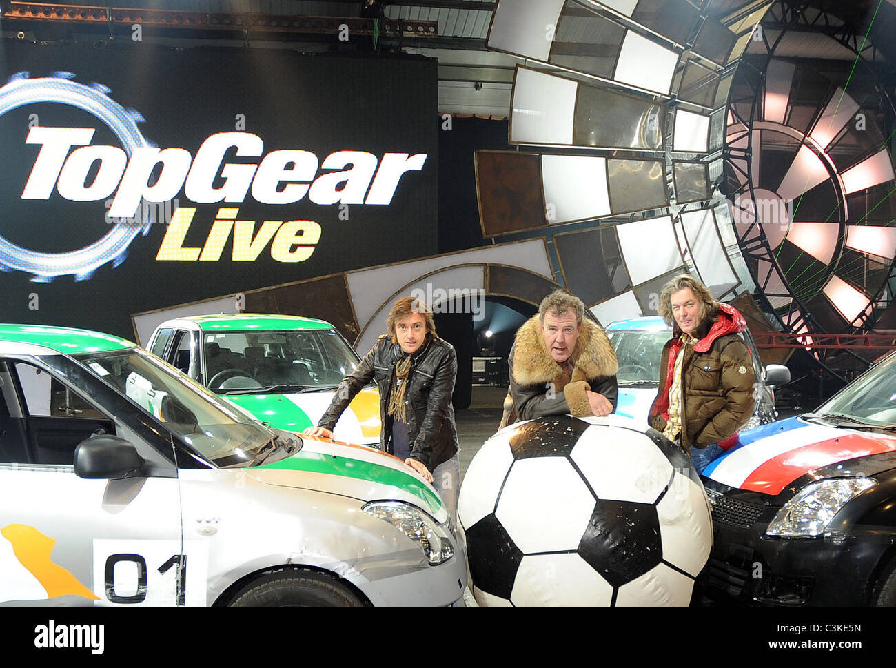 Jeremy Clarkson, Richard Hammond, James May Top Gear Live at the RDS in ...