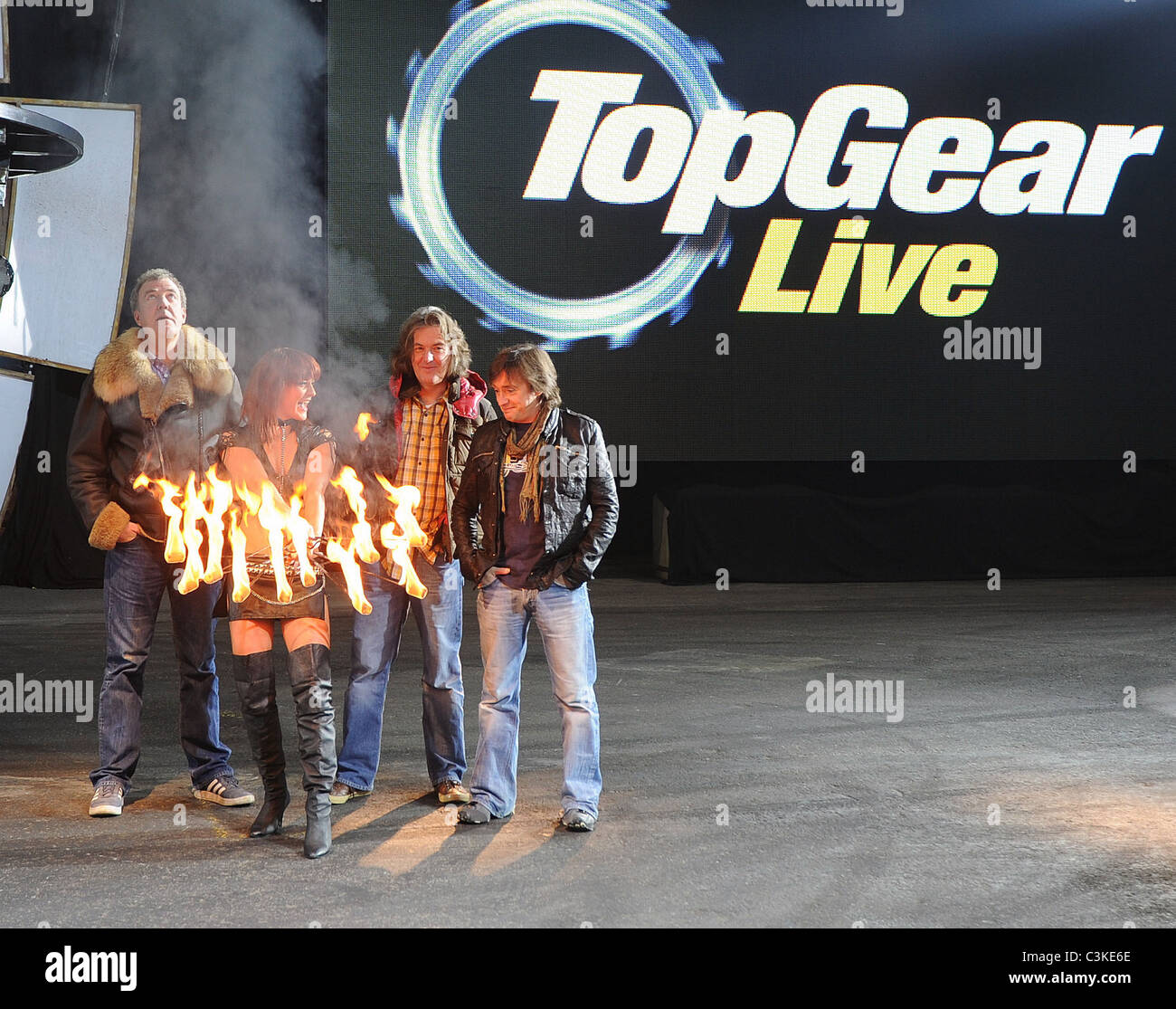Jeremy Clarkson, Richard Hammond, James May Top Gear Live at the RDS in ...