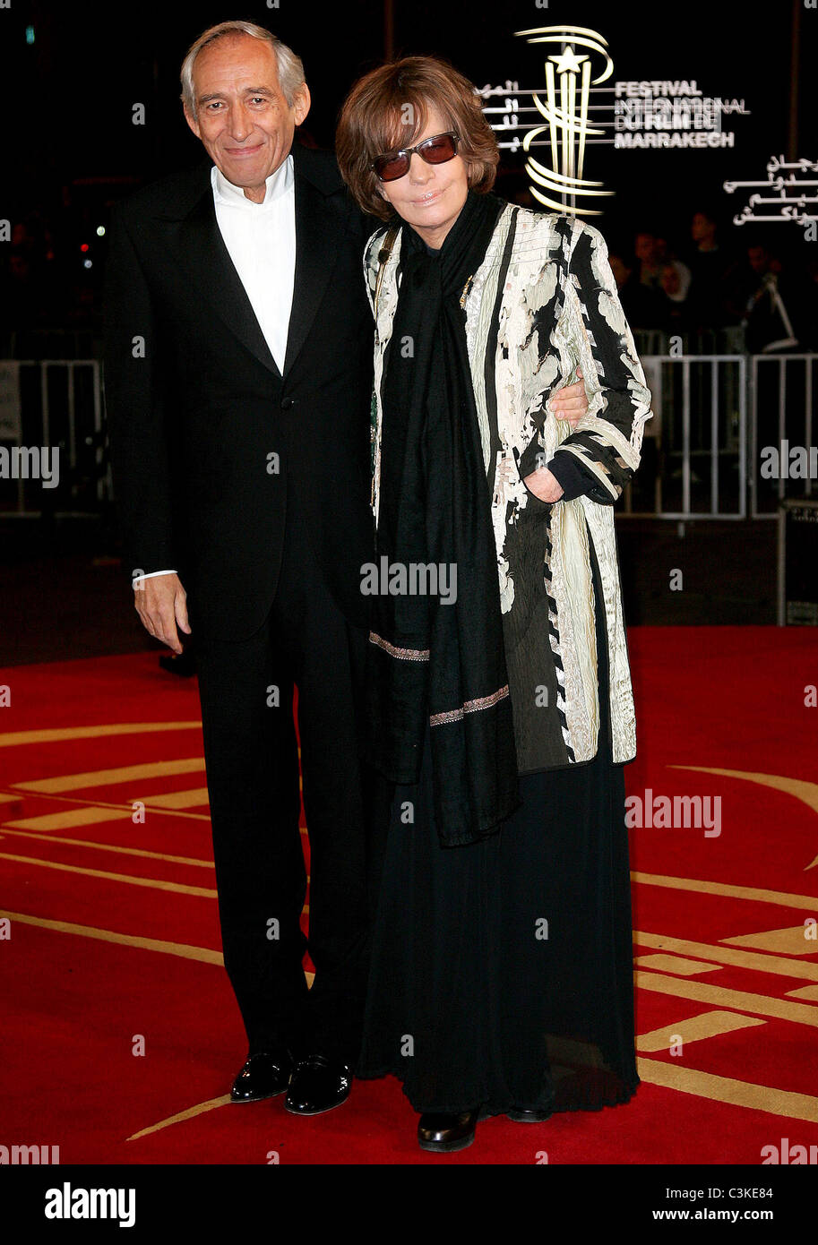 Alan Corneau and Nadine Trintignant Opening ceremony of the Ninth ...