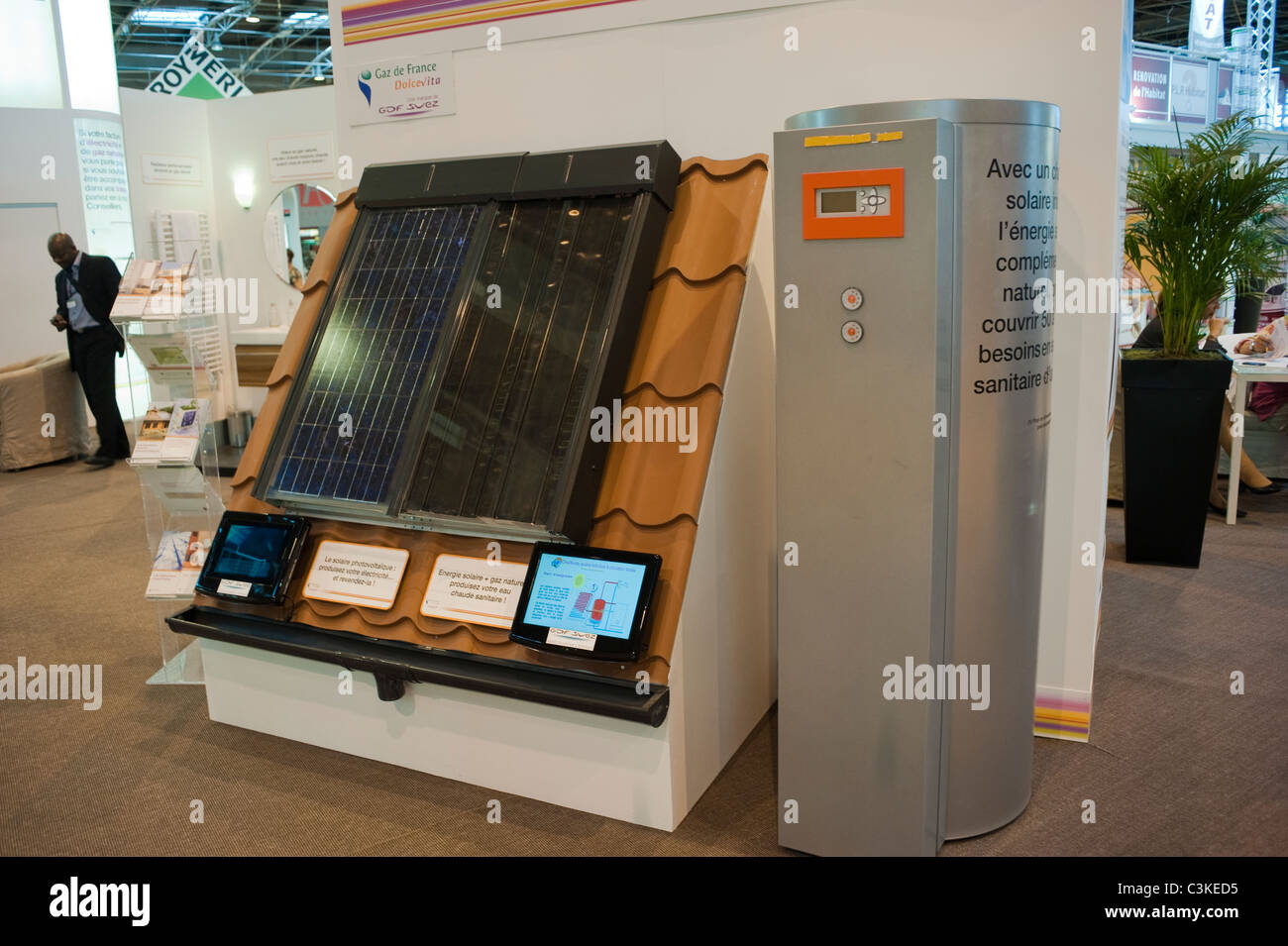 Paris, France, Industrial Trade Show, "Foire de Paris" Solar Energy ...