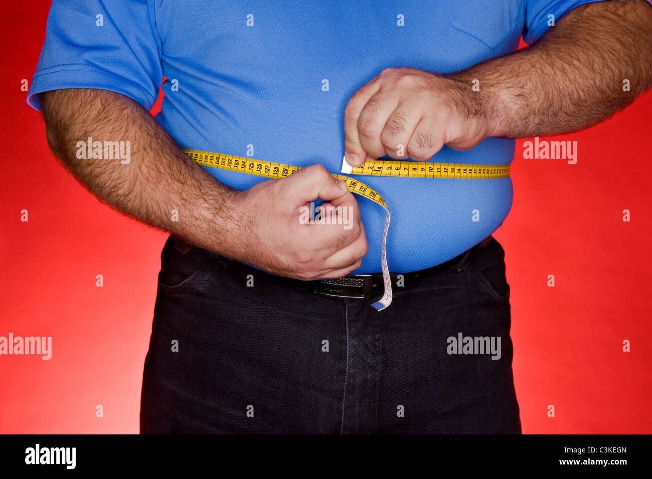 Obese man hi-res stock photography and images - Alamy