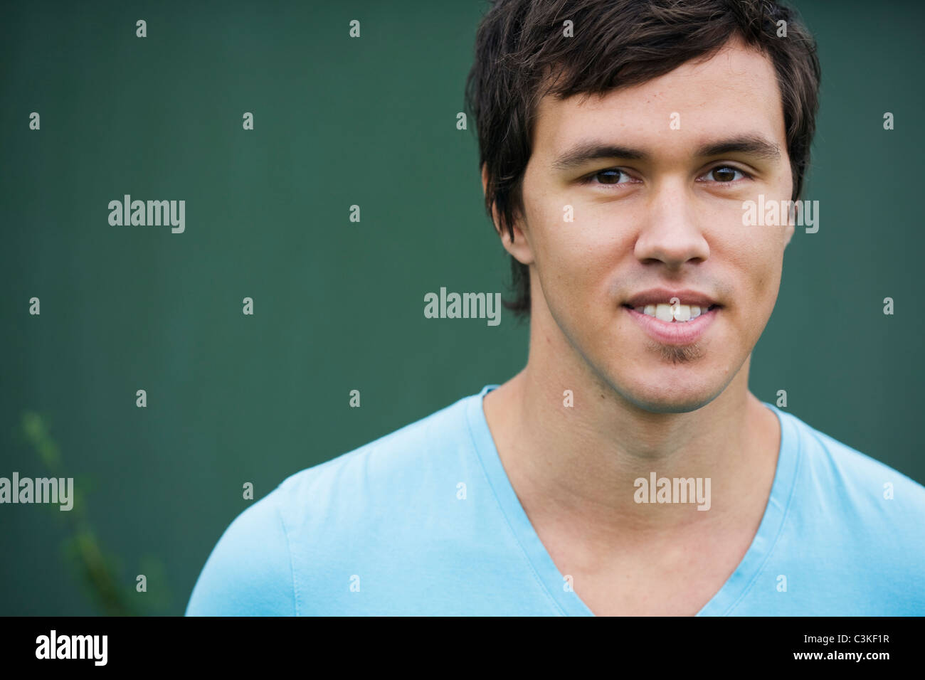 Portrait of mid adult man Stock Photo - Alamy