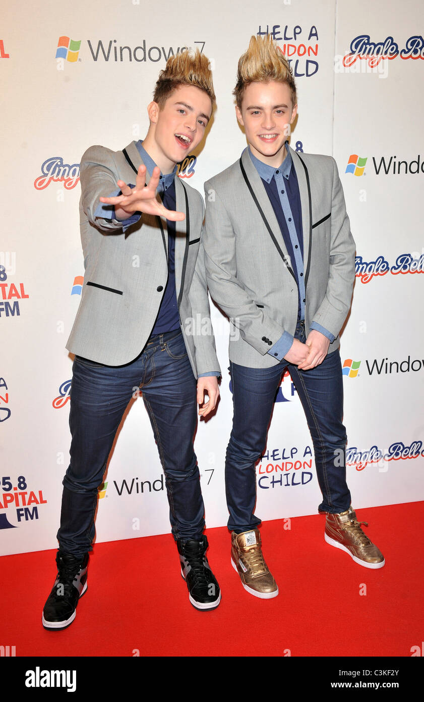 John Grimes and Edward Grimes The Jingle Bell Ball held at the O2 Arena ...