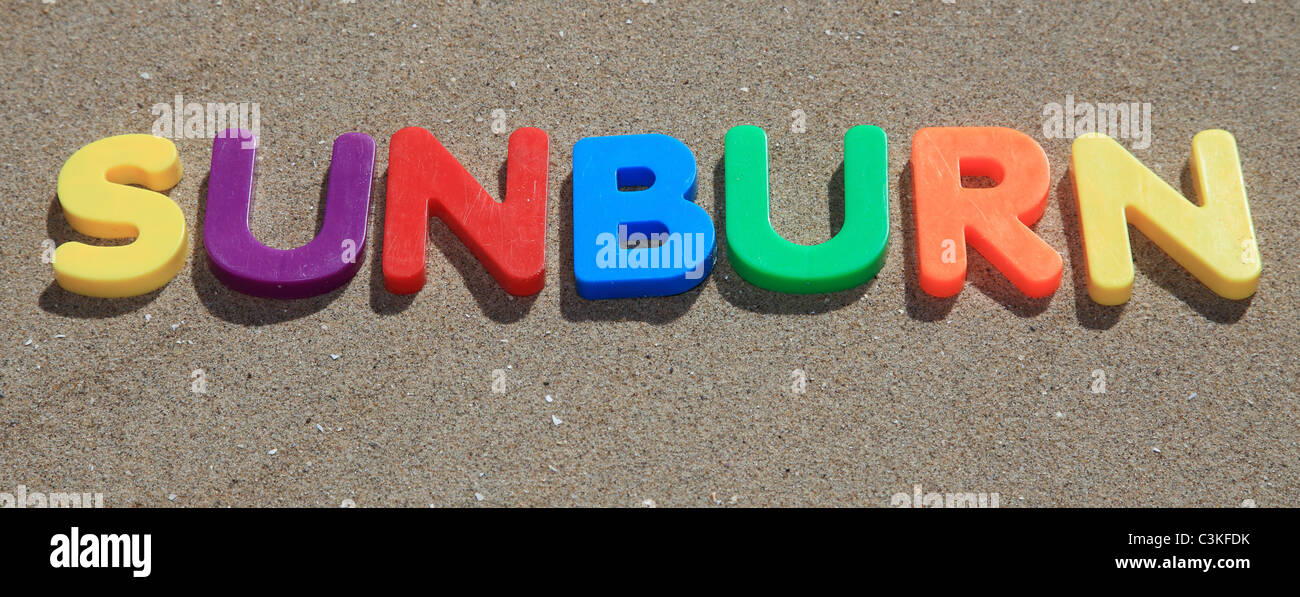 Sunburn hi-res stock photography and images - Alamy