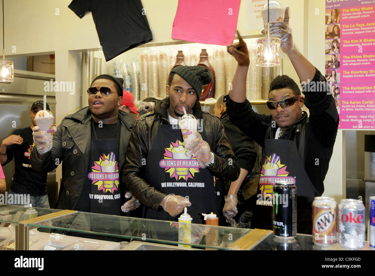 Day26, who are nominated for an upcoming American Music Award, visit ...