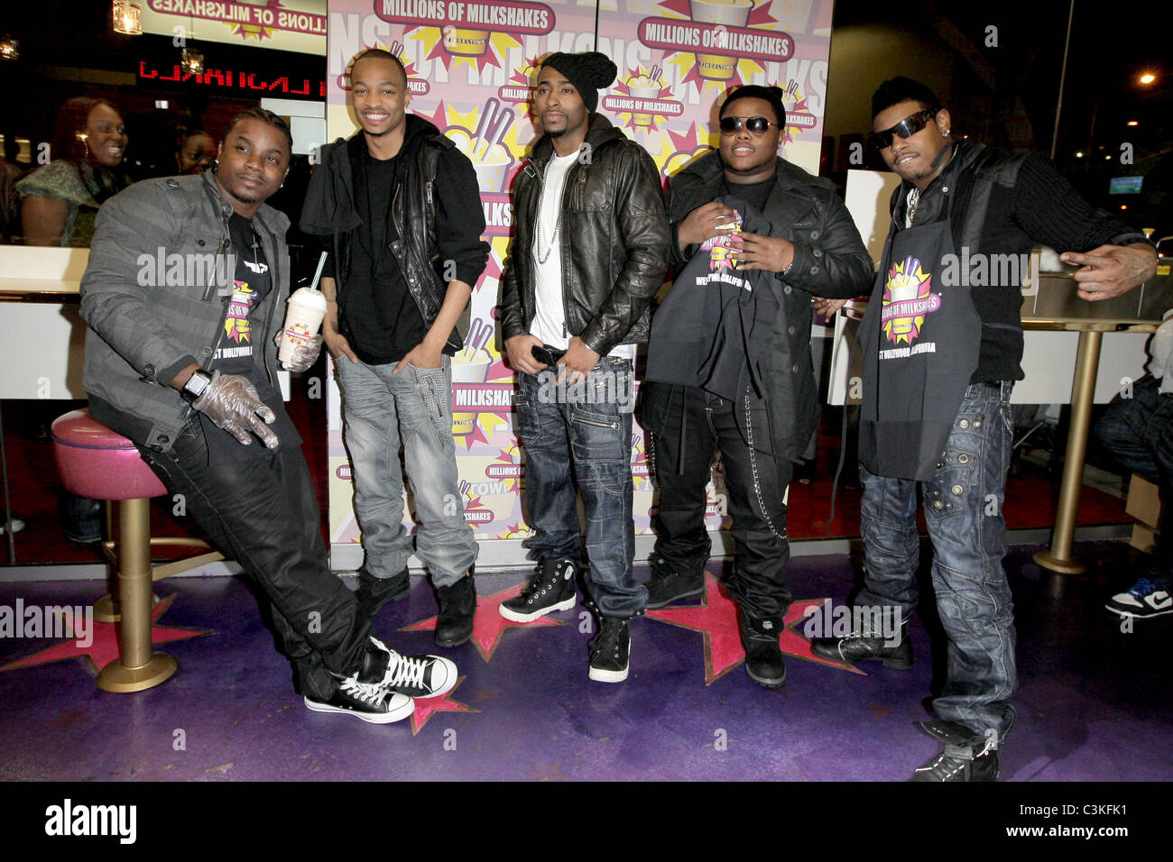 Day26, who are nominated for an upcoming American Music Award, visit ...