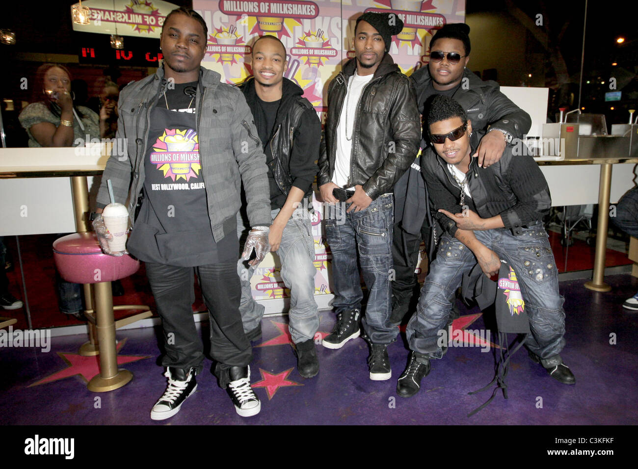 Day26, who are nominated for an upcoming American Music Award, visit ...