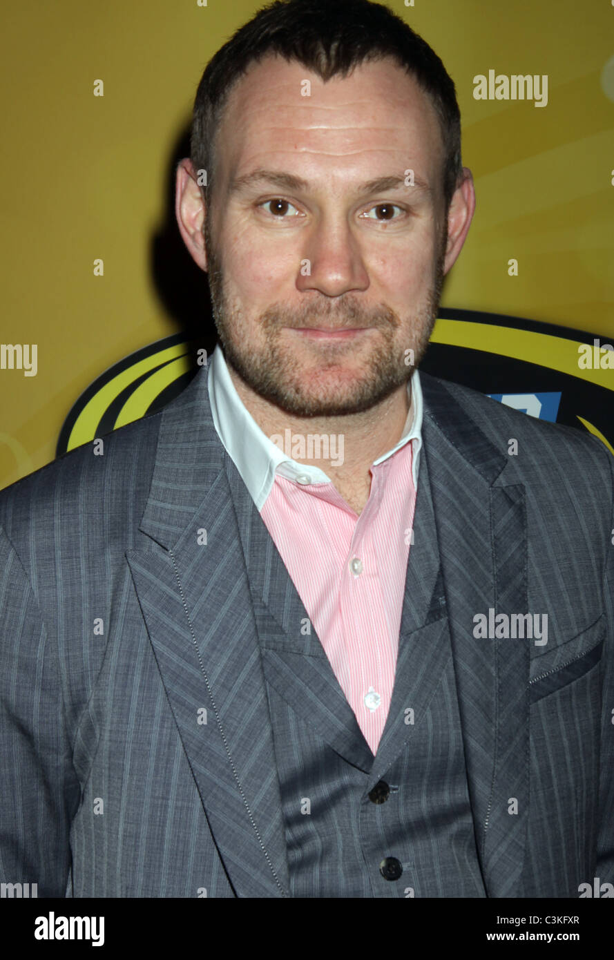 David Gray pose on the red carpet for the NASCAR Sprint Cup Series ...