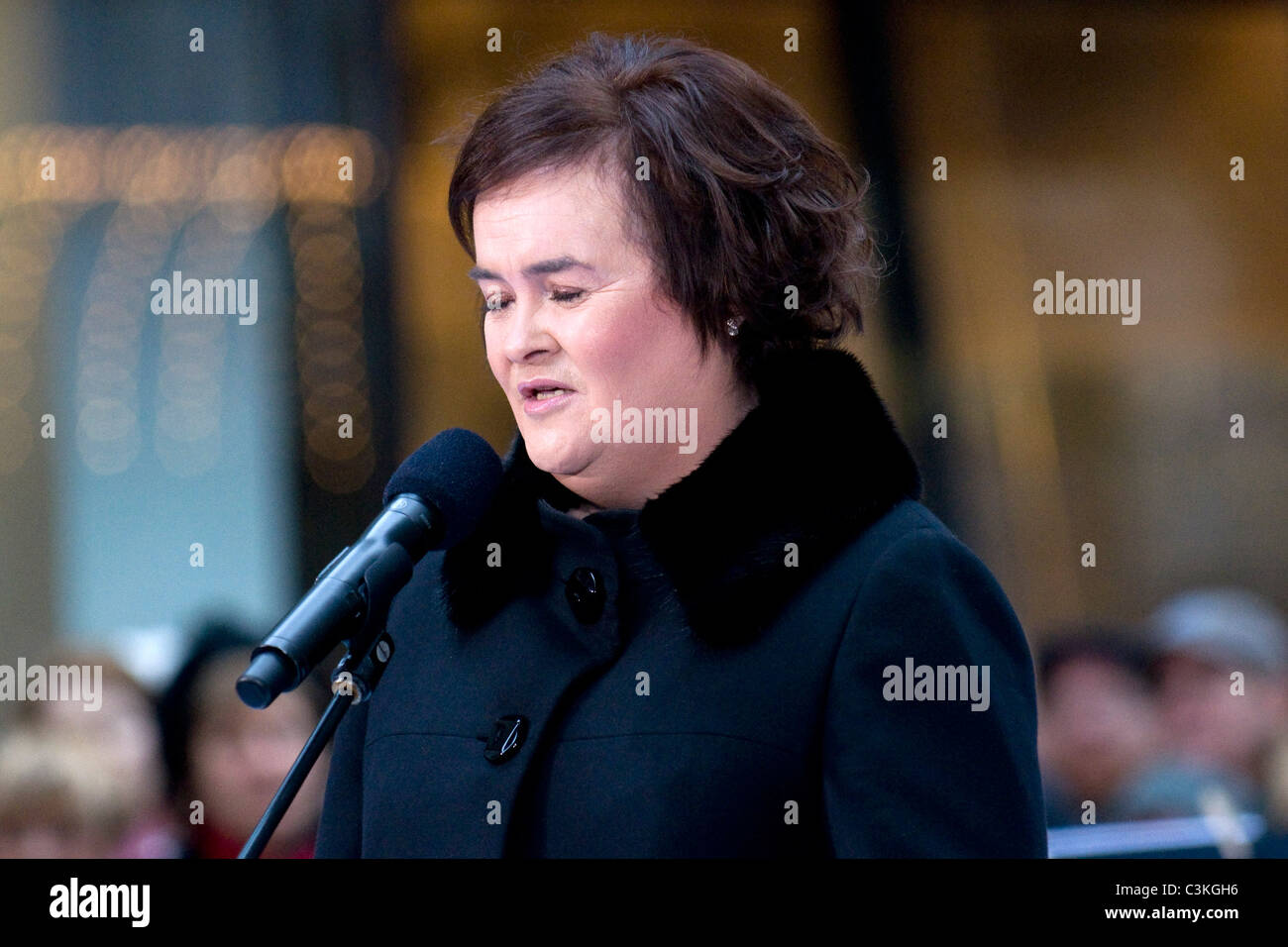 Susan Boyle performing live on the 'Today Show's Concert Series' at ...